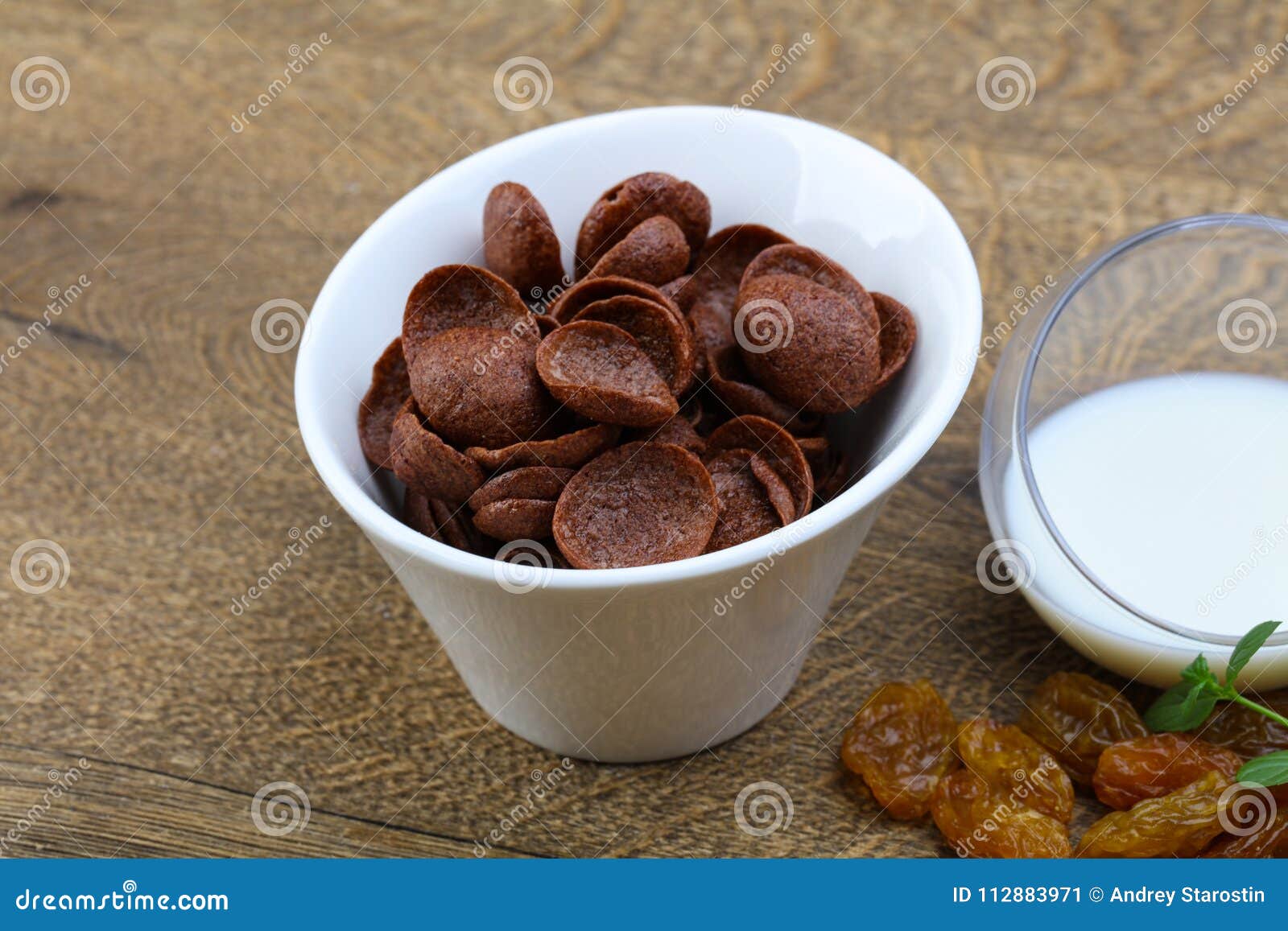 Choco corn flakes stock image. Image of isolated, fiber - 112883971