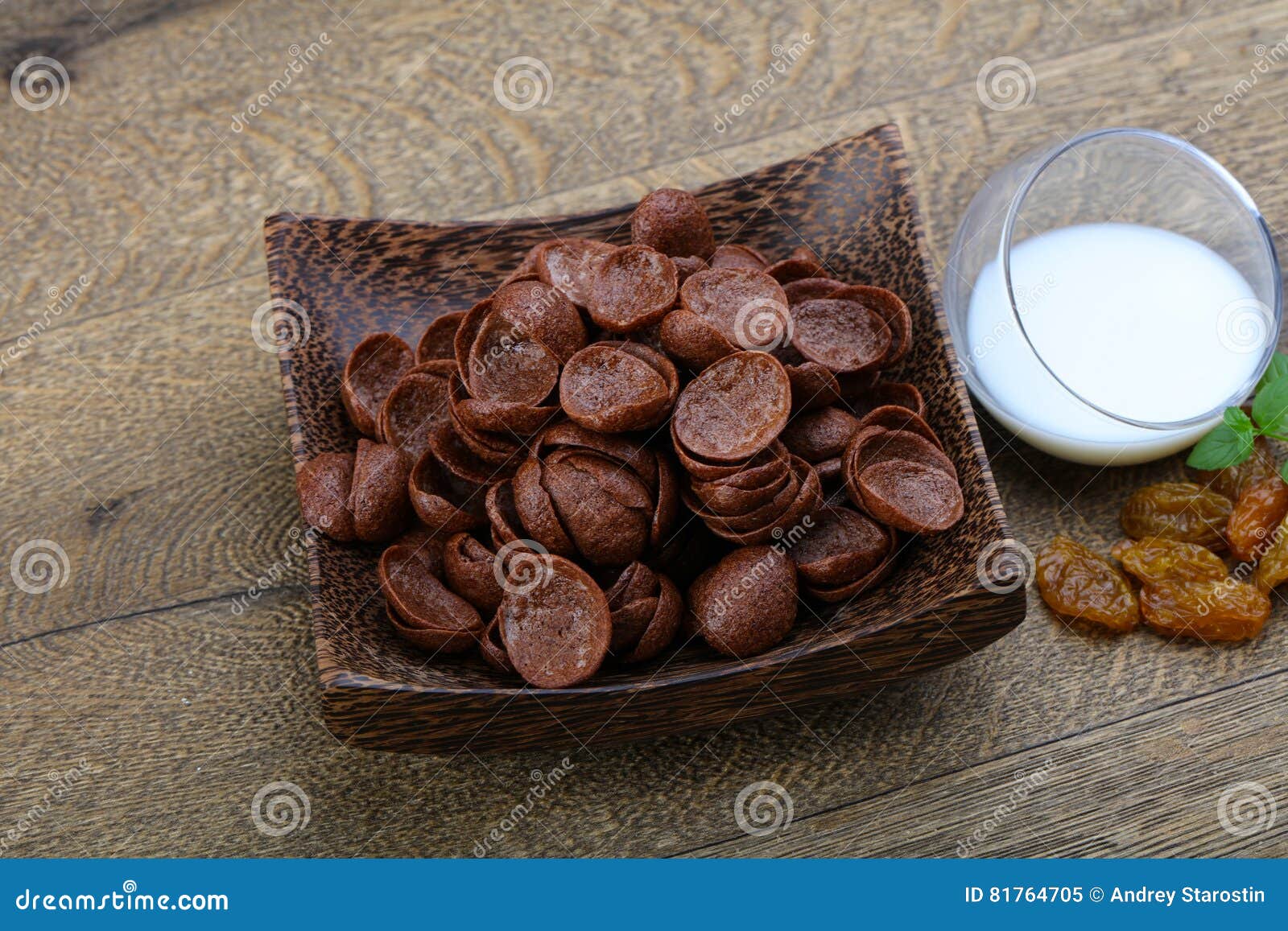 Choco corn flakes stock image. Image of flakes, bowl - 81764705