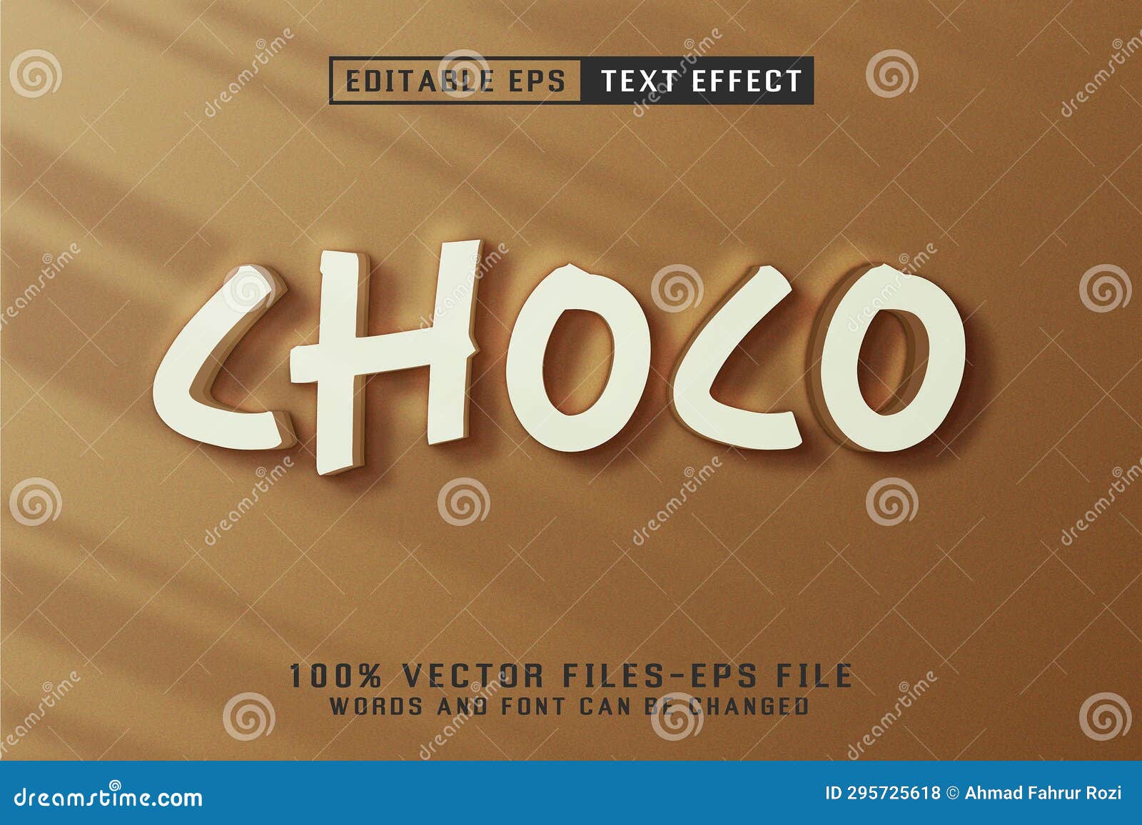 Choco Text, Cartoon Style Editable Text Effect | CartoonDealer.com #214840221