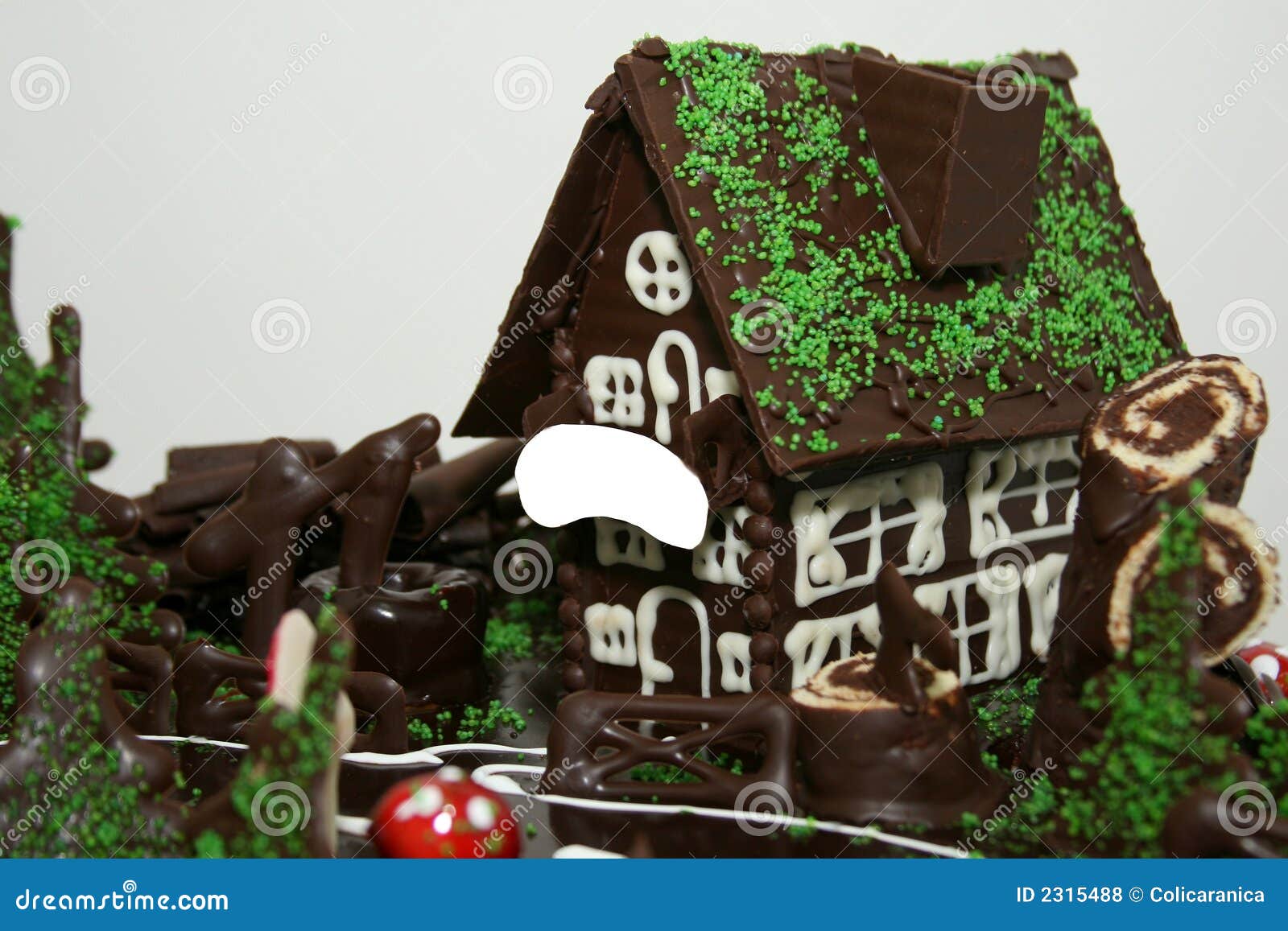 Choco House stock photo. Image of fresh, sweet, cakes - 2315488
