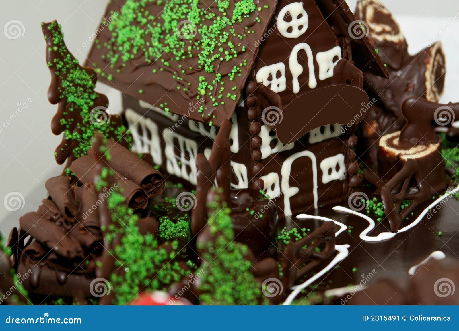 Choco House stock image. Image of food, baked, cookies - 2315491