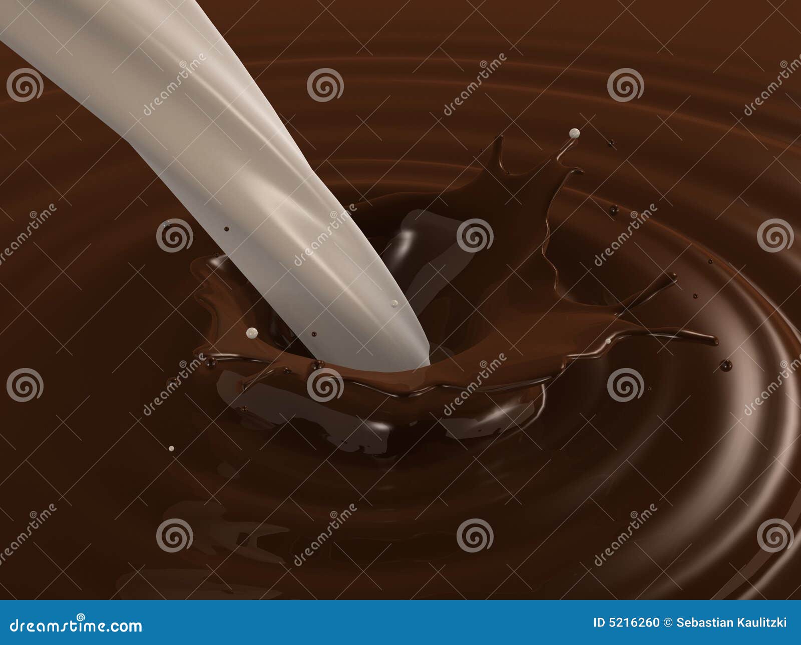Choco milk splash stock illustration. Illustration of spray - 5216260