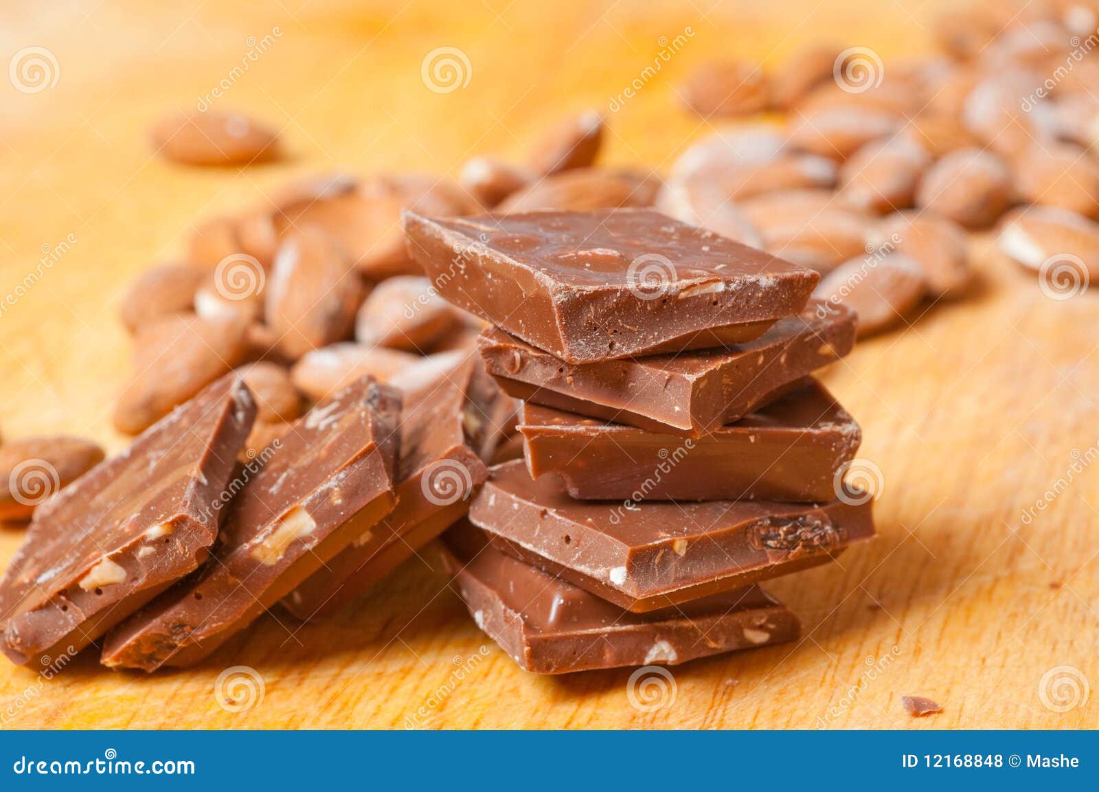 Choco mix stock photo. Image of chocolate, almond, calorie - 12168848