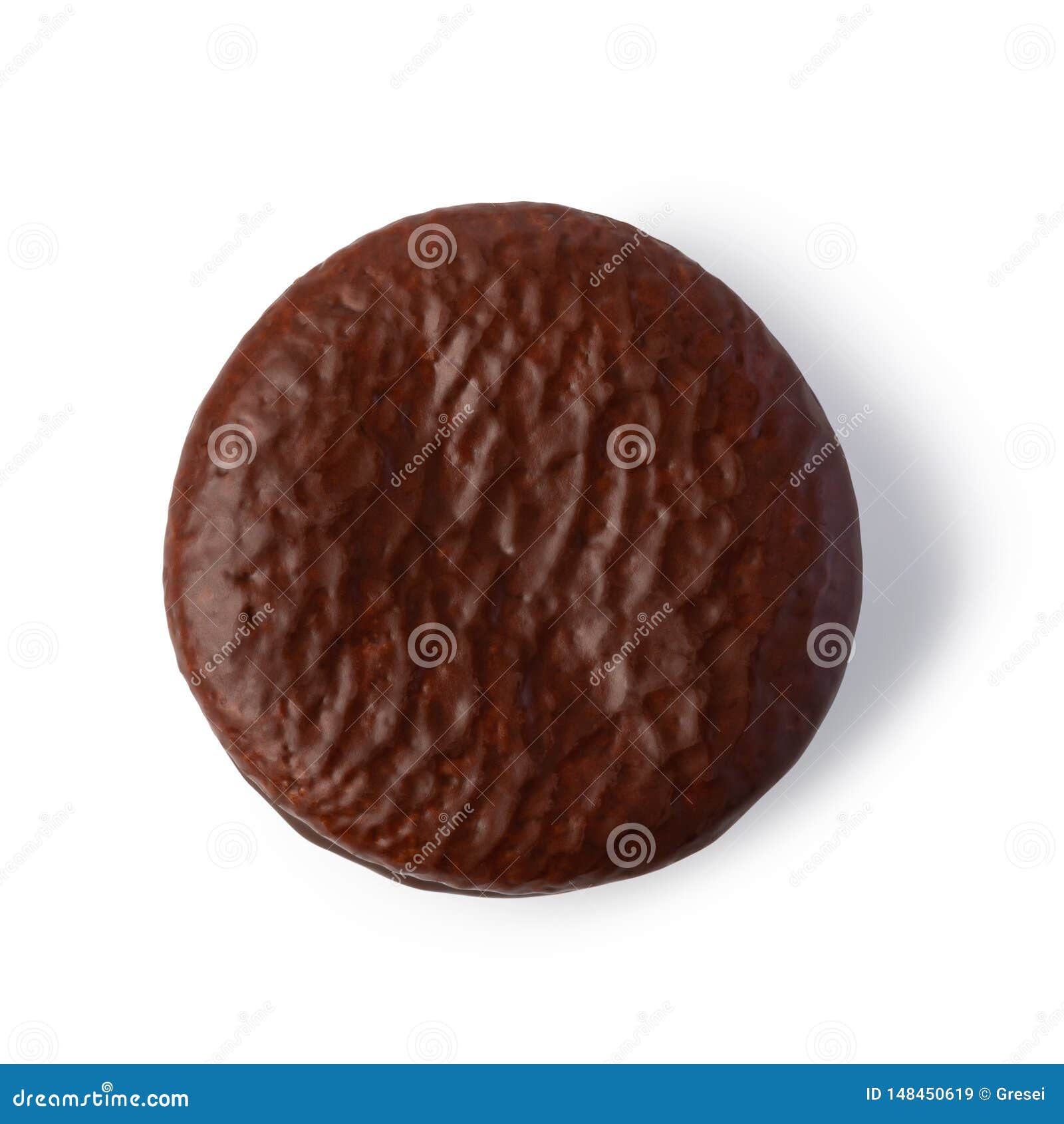 Choco Pie Chocolate Biscuits Stock Image - Image of closeup, biscuit ...