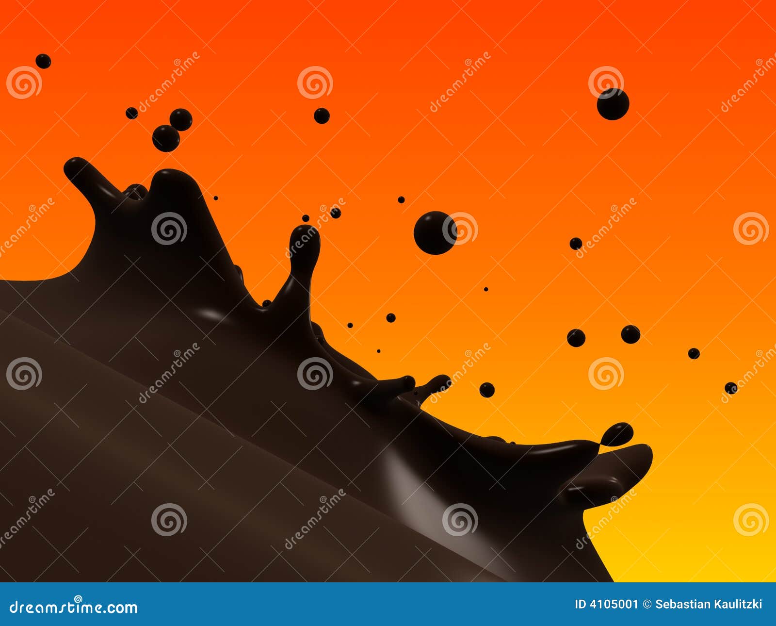 Choco Splash Stock Illustration | CartoonDealer.com #4058008