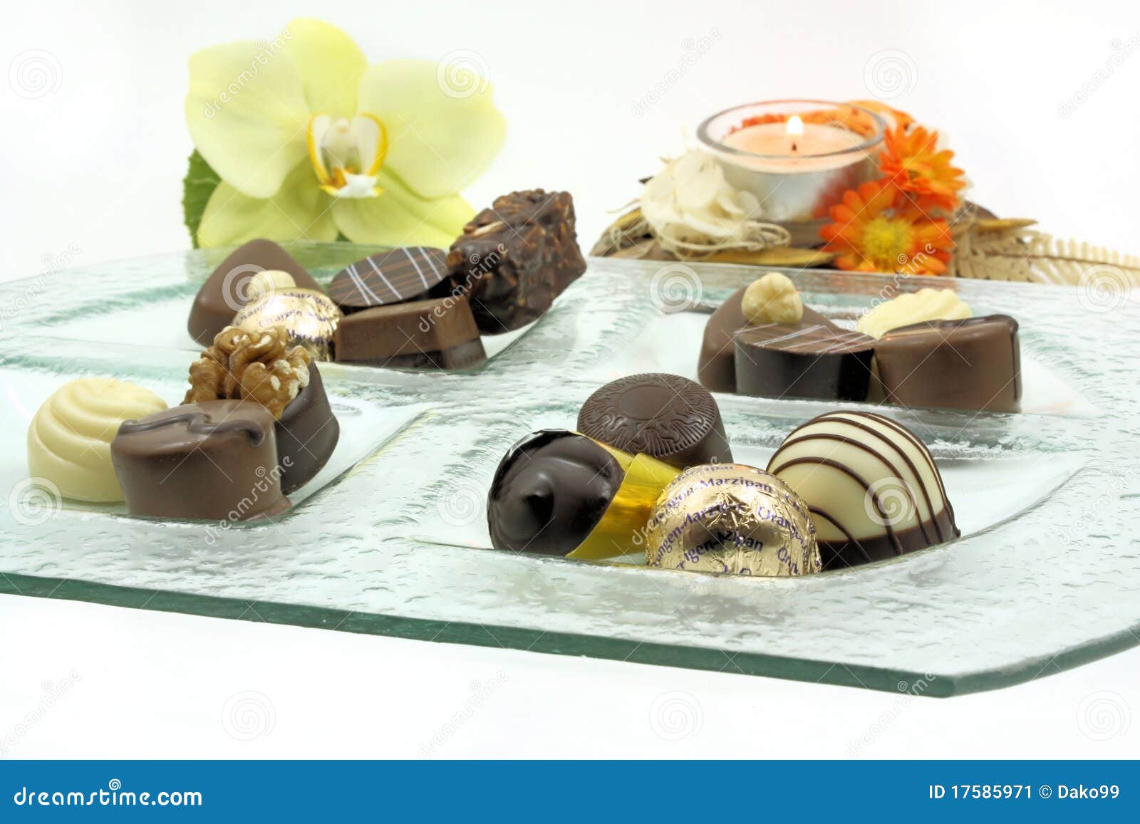 Chocolate stock image. Image of candy, plates, chocolate - 17585971