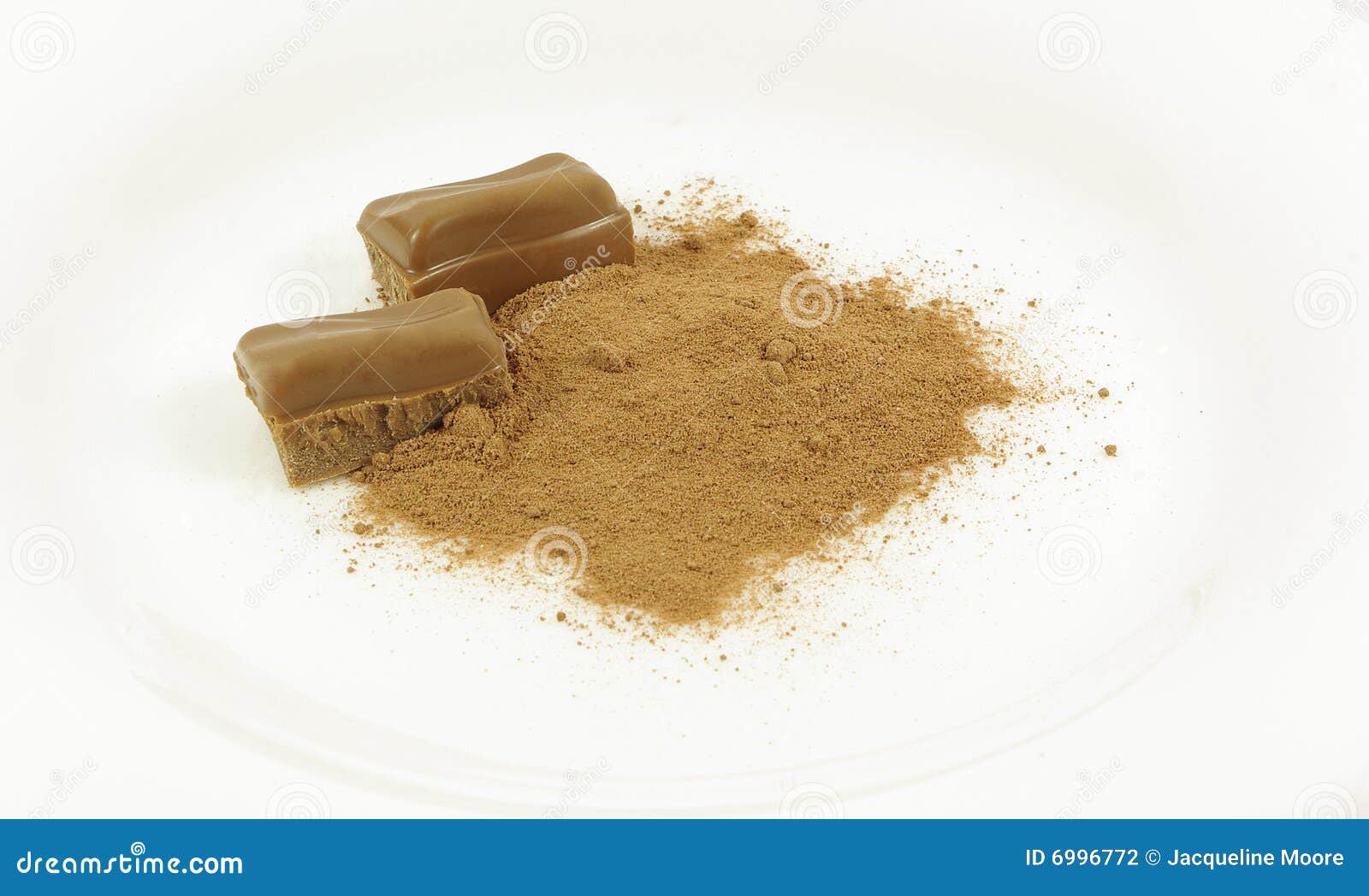 Chocolate stock photo. Image of chocolate, dusting, brown - 6996772