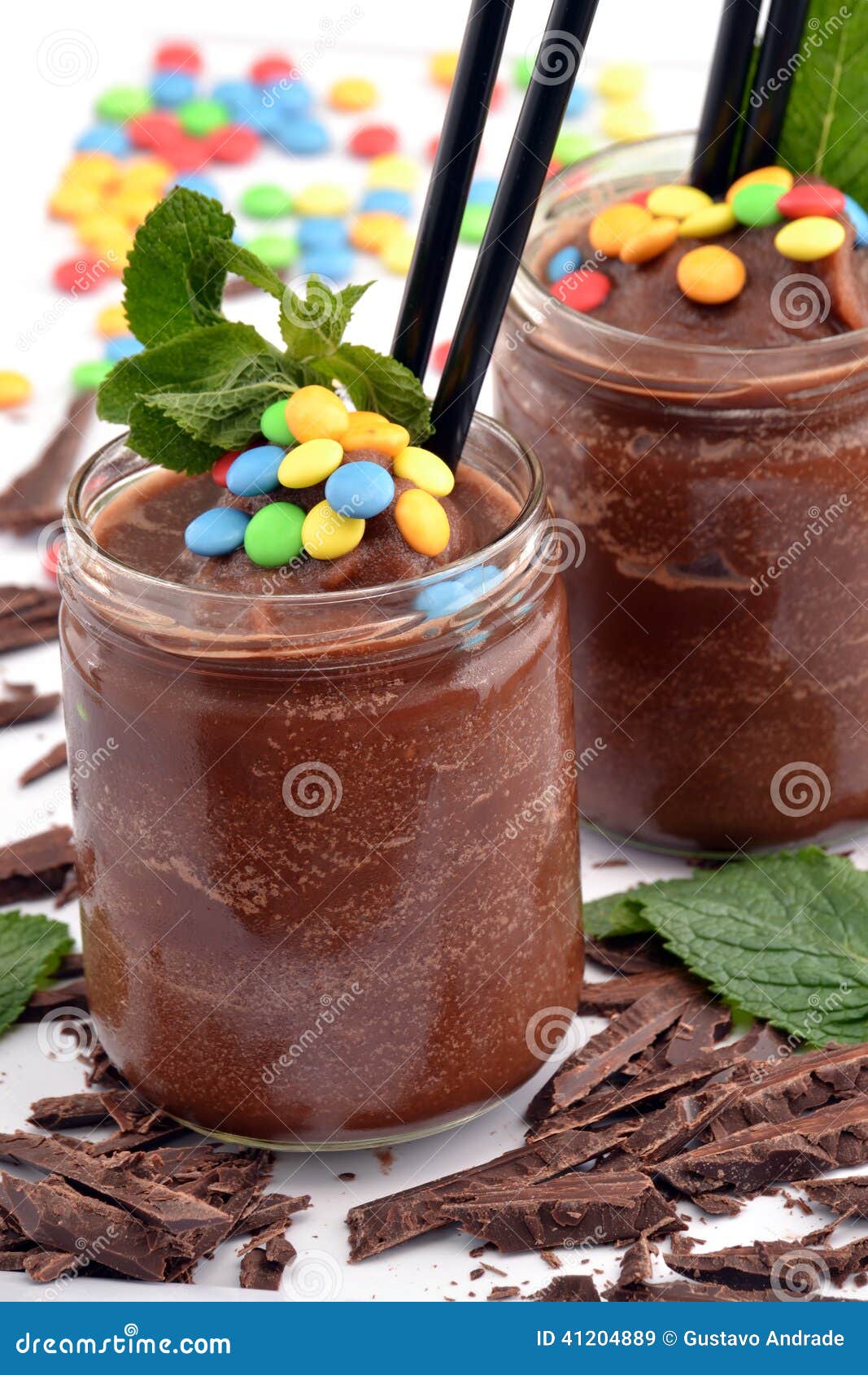 Chocolate Alcoholic Cocktail. Stock Image - Image of food, original ...