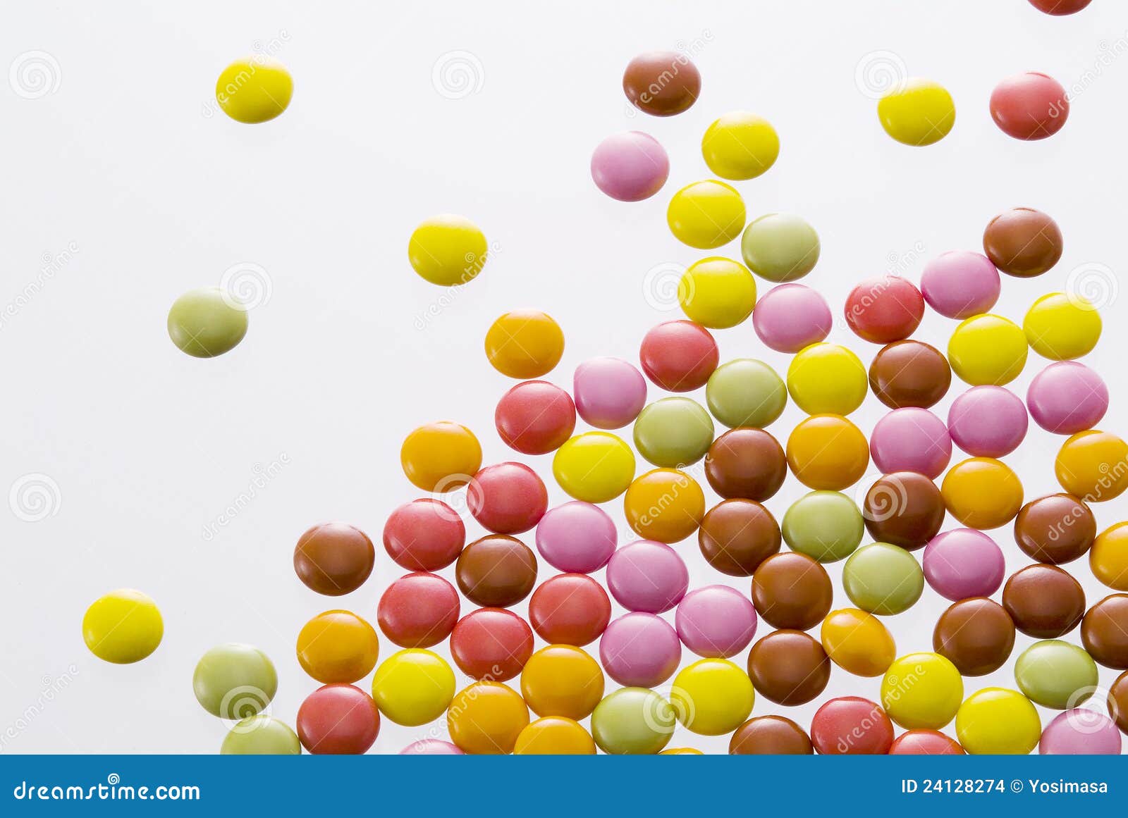 Chocolate Assorted Colorido Foto de Stock - Imagem de sobremesa, frasco ...