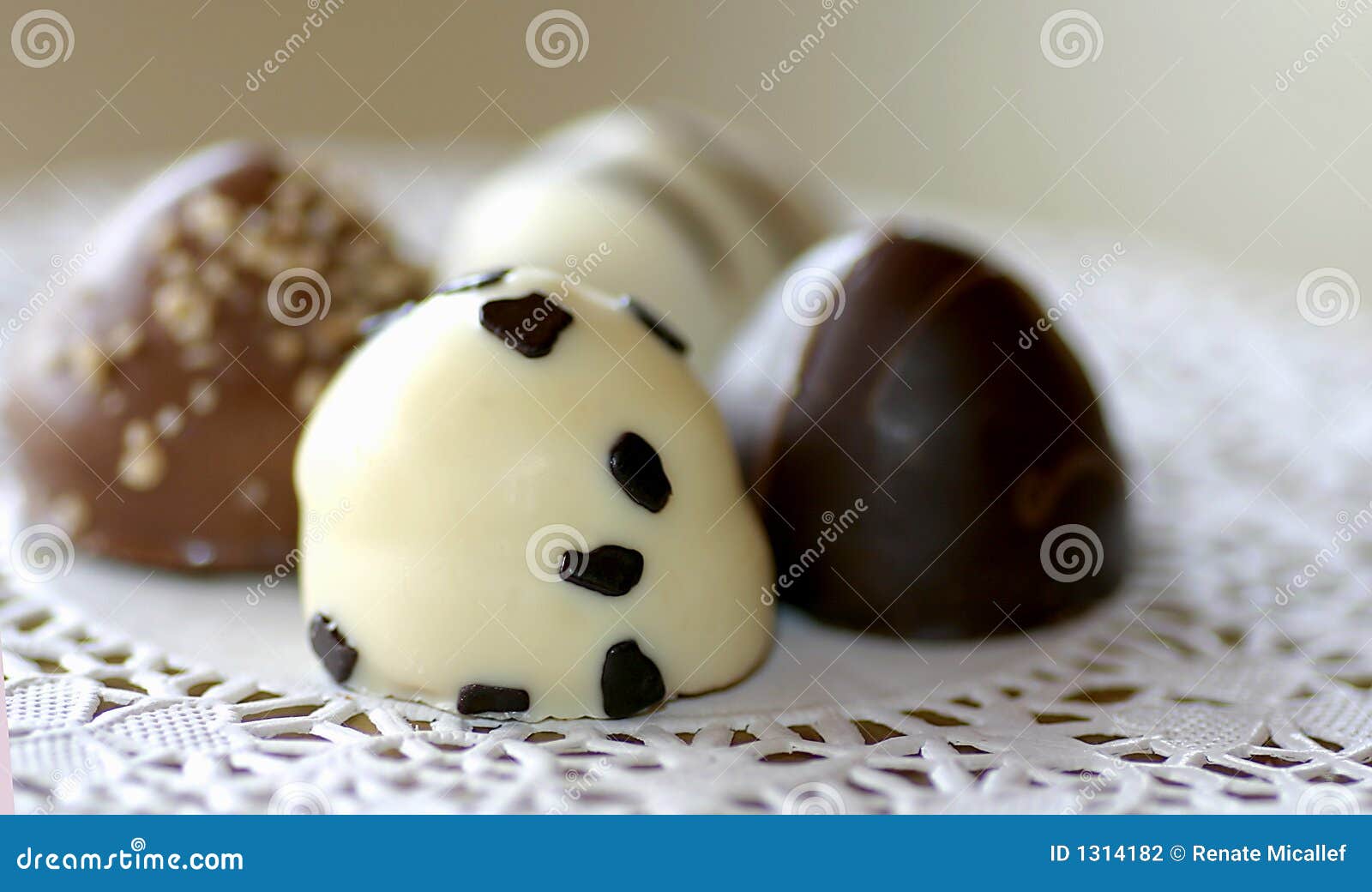 Chocolate Assortment stock photo. Image of assortment - 1314182