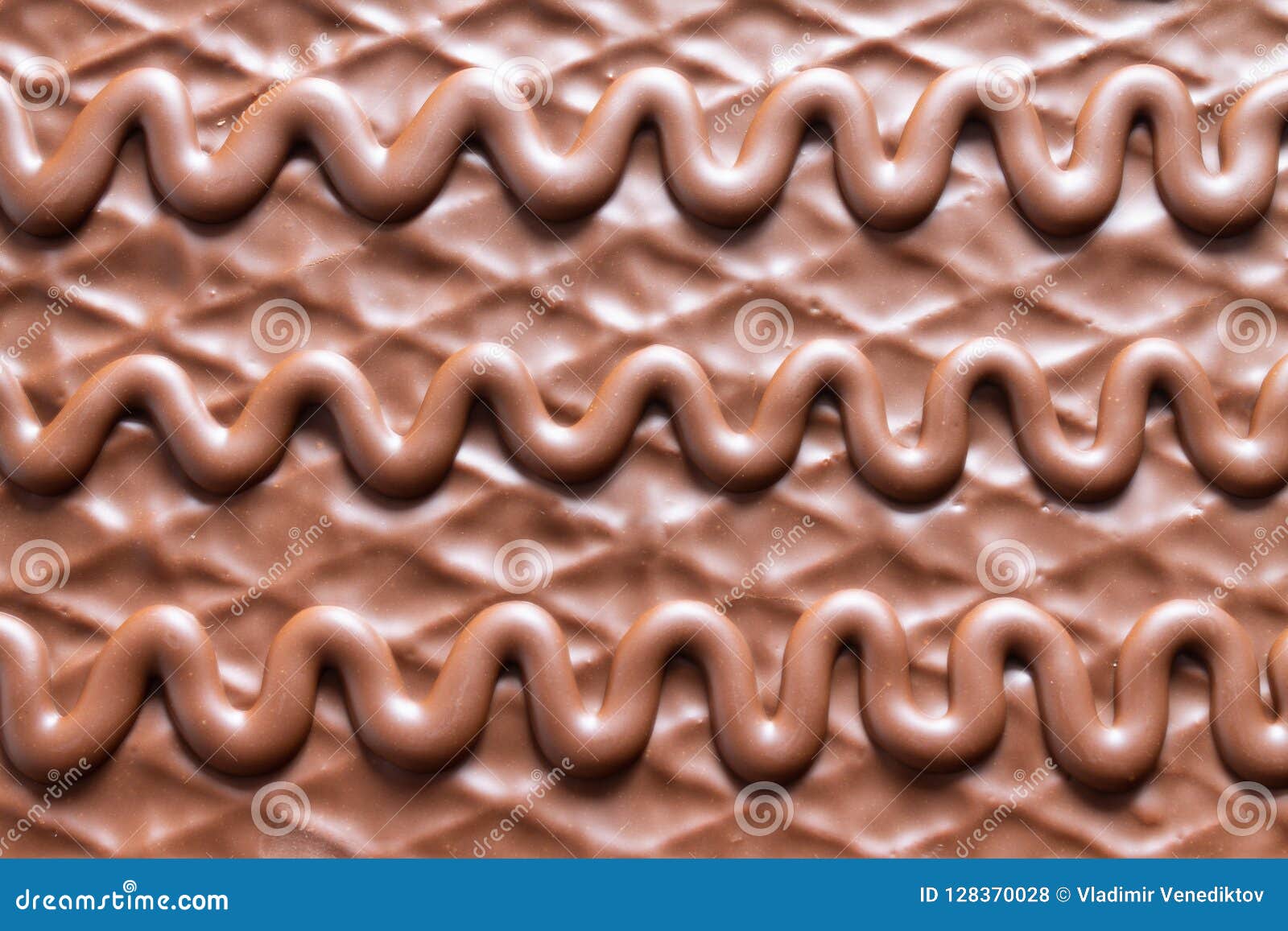 Chocolate Background with Abstract Pattern Stock Photo - Image of ...