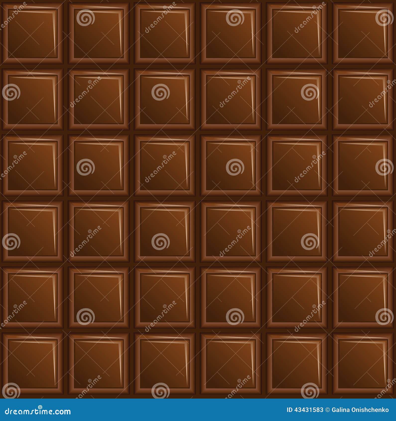 Chocolate, Background For A Design Cartoon Vector | CartoonDealer.com ...