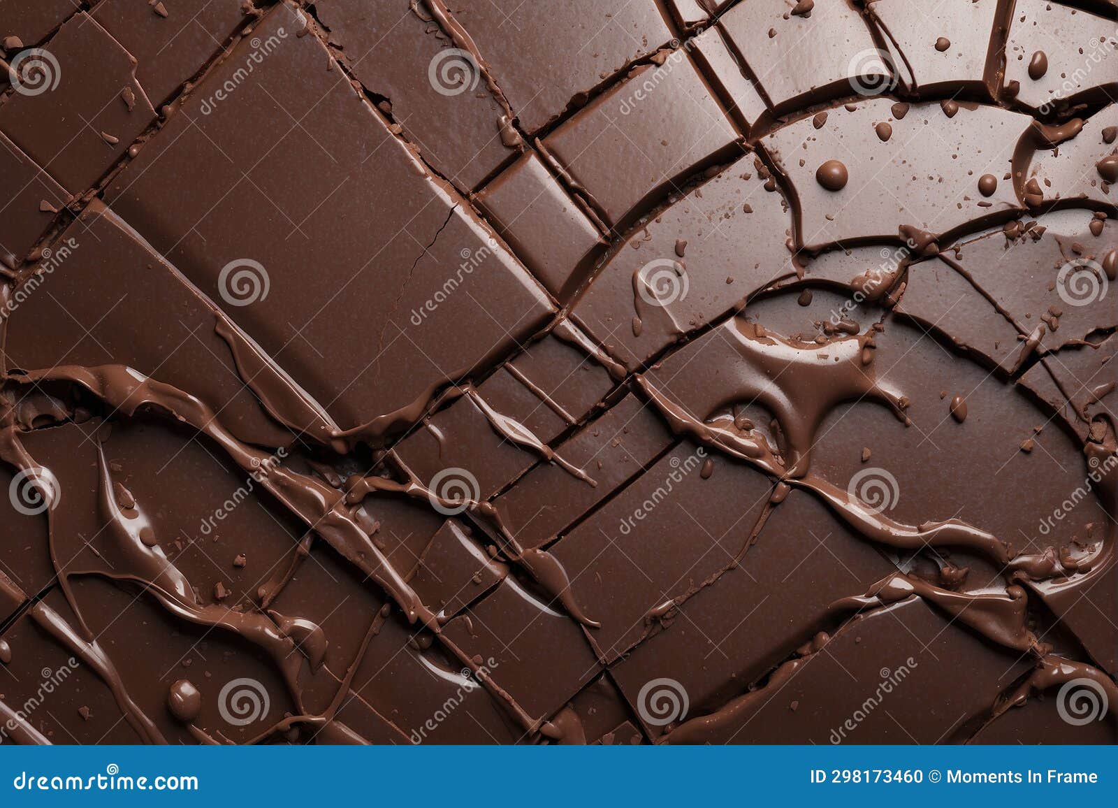 Chocolate Background Texture Closeup Stock Illustration - Illustration ...