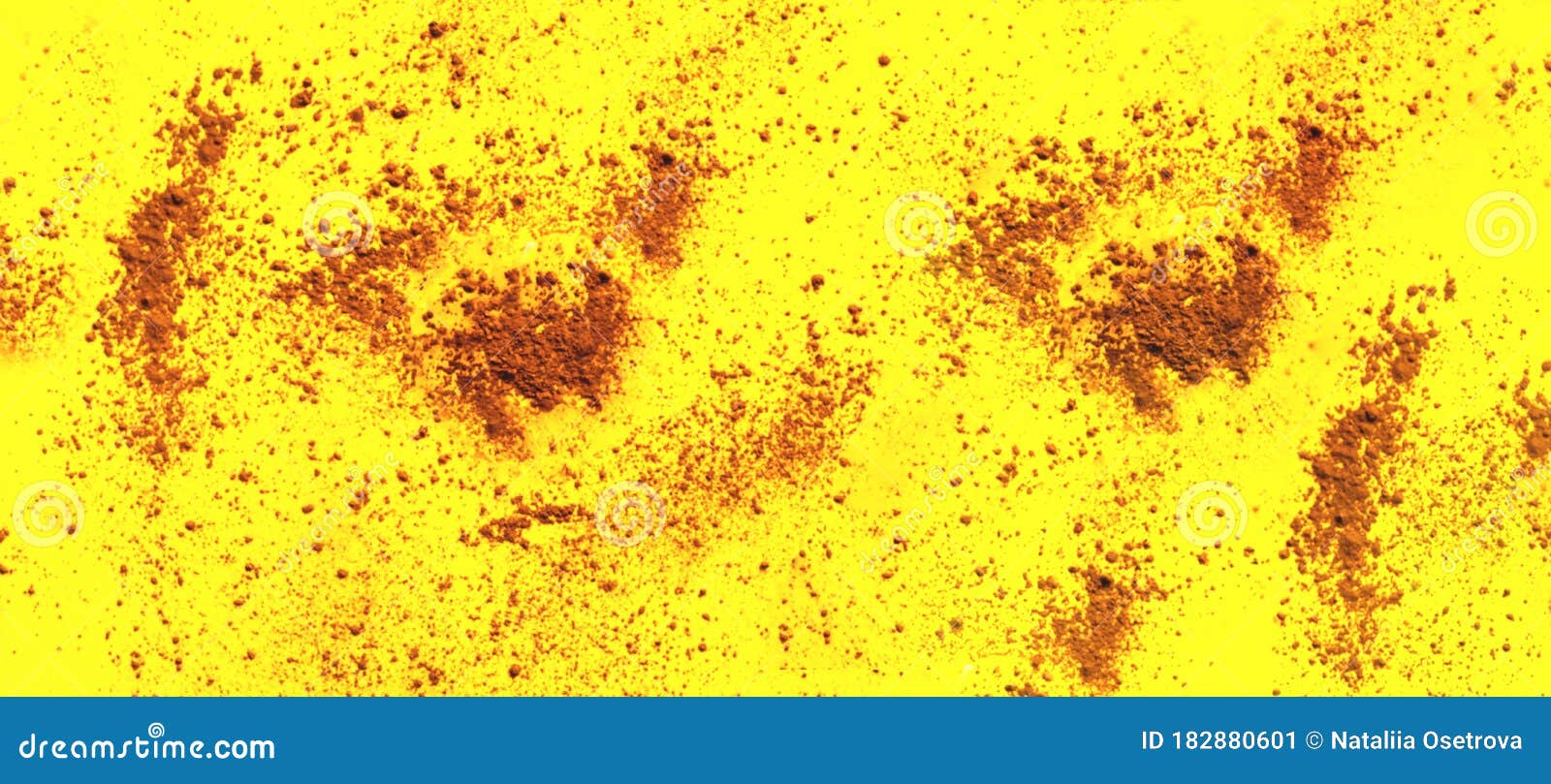 Chocolate Background on Yellow Texture. Copy Space Stock Image - Image ...