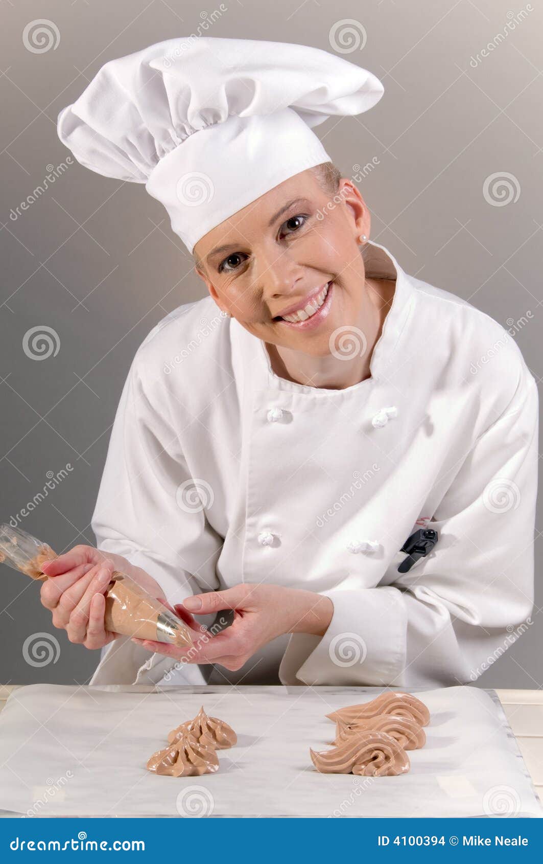 Chocolate Baker stock photo. Image of fresh, bakery, cook - 4100394