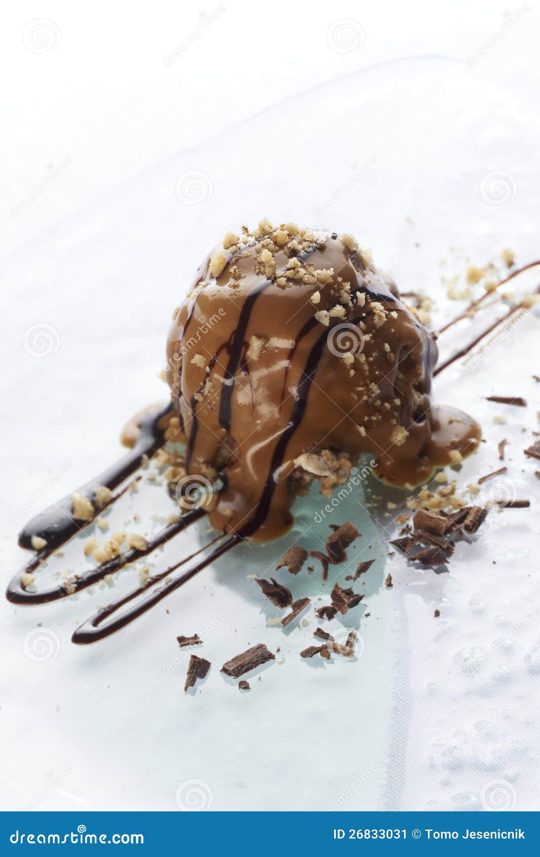 Chocolate ball stock image. Image of tasty, gourmet, creamy - 26833031
