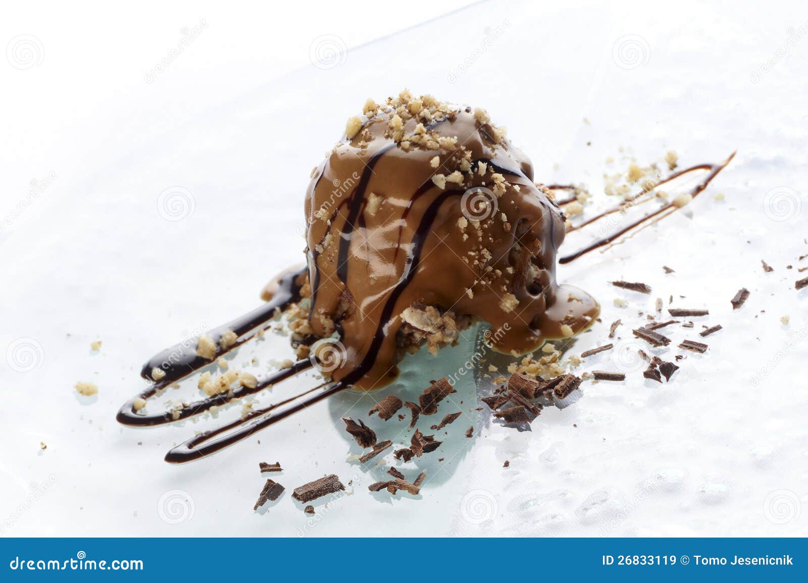 Chocolate ball stock image. Image of brown, dark, round - 26833119