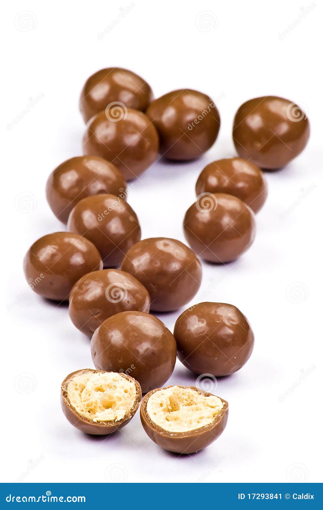 Chocolate Balls Wrapped In Gold Foil Stock Image | CartoonDealer.com ...