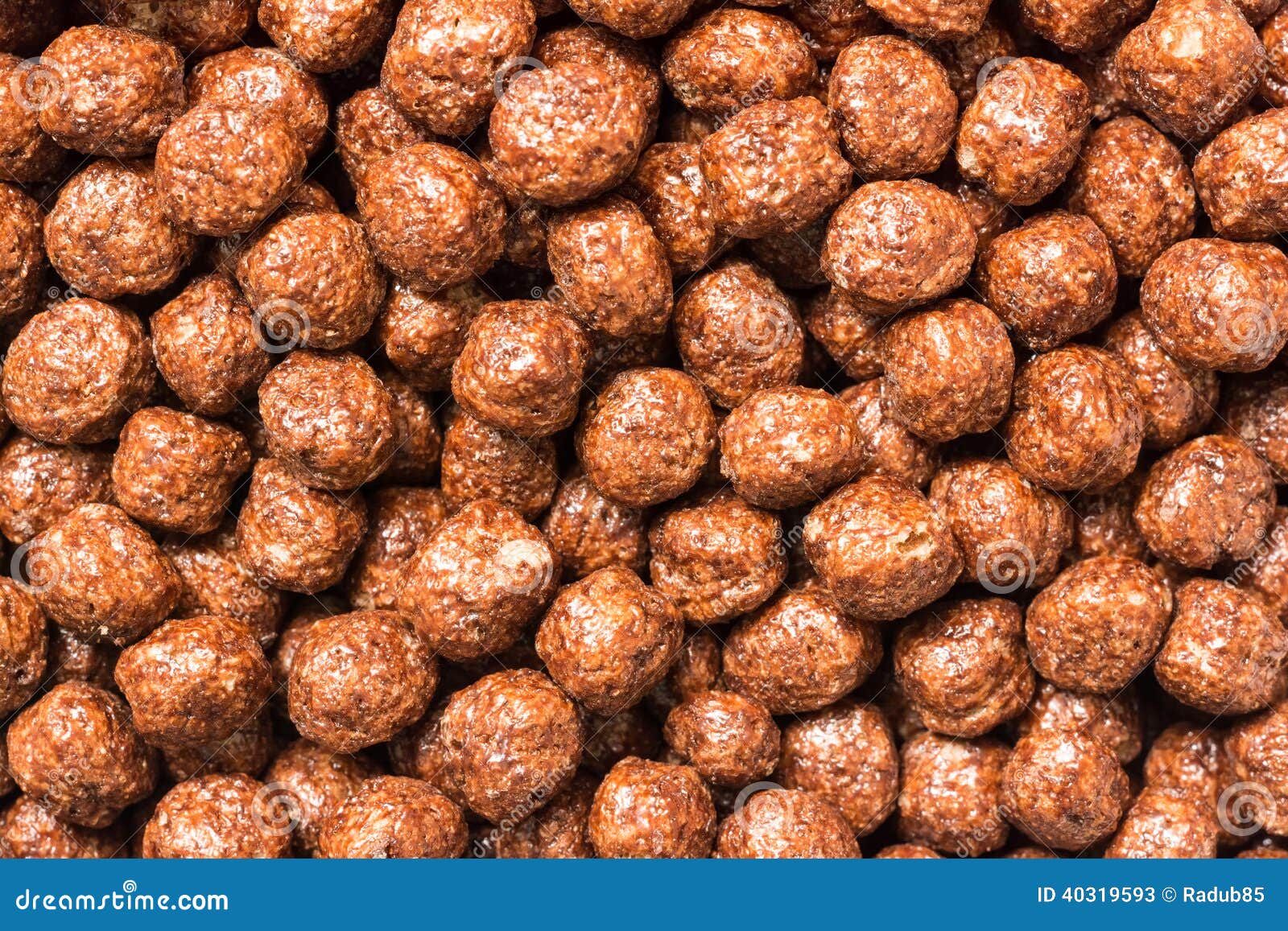 Chocolate Balls Corn Flakes Stock Image - Image of cornflakes, diet ...
