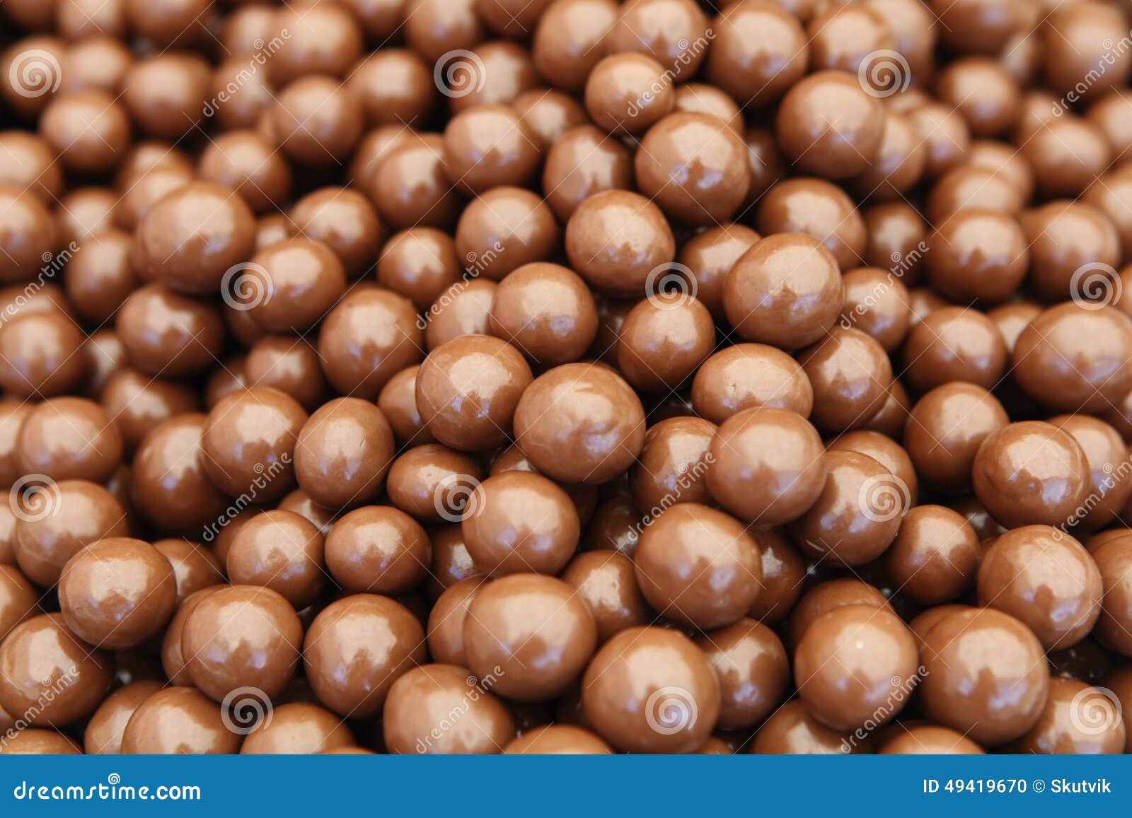 Chocolate balls stock photo. Image of detail, food, bonbon - 49419670