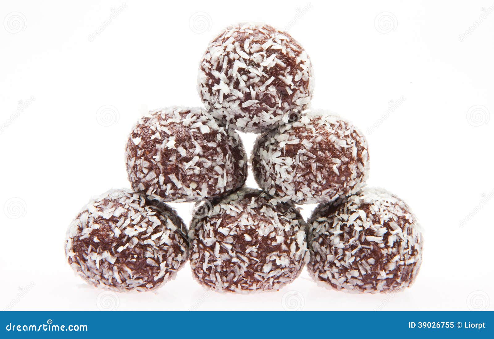 Chocolate balls stock image. Image of candy, dessert - 39026755