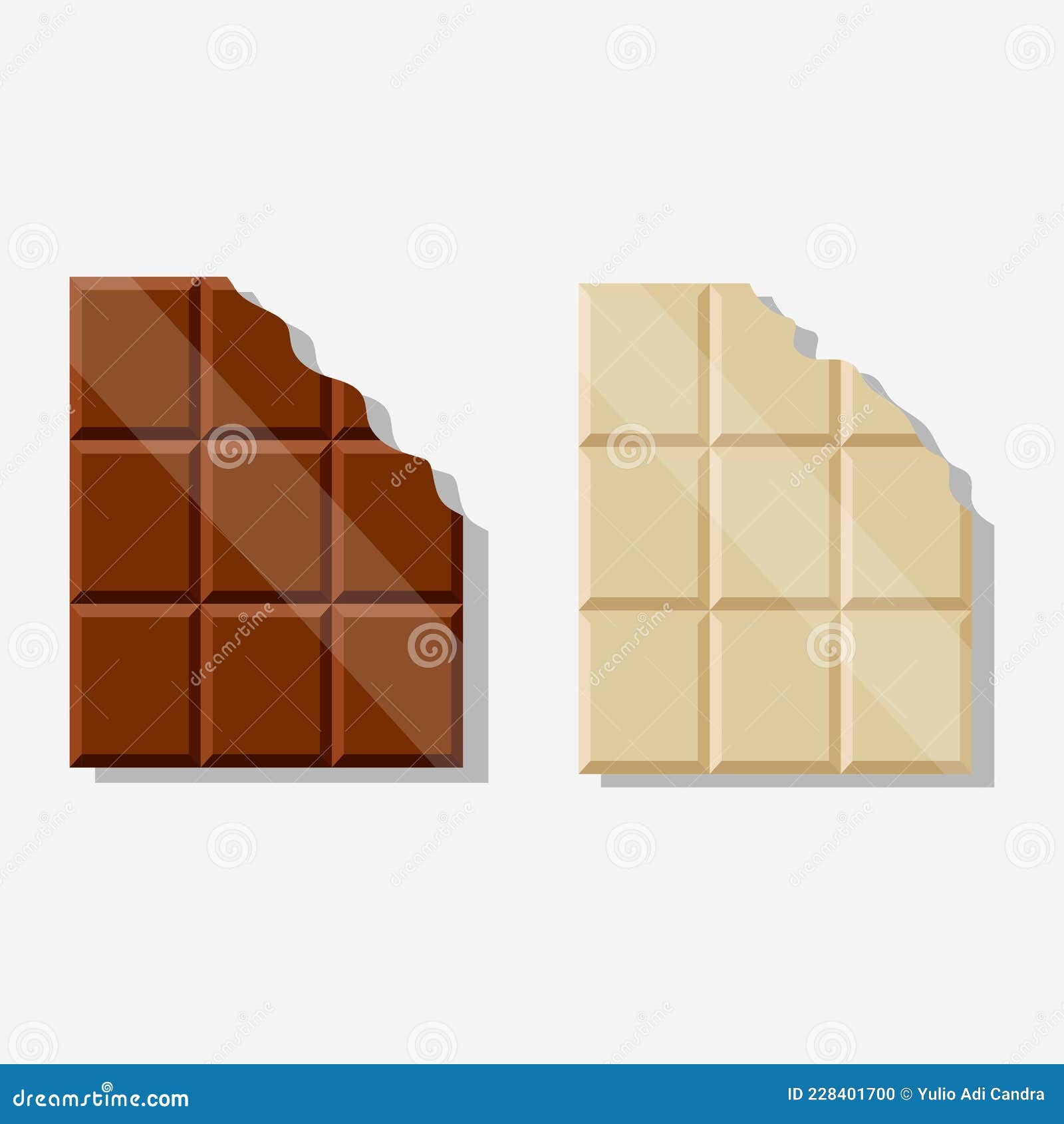 Chocolate Bar Broke, Vector Illustration Isolated Design Stock Vector ...