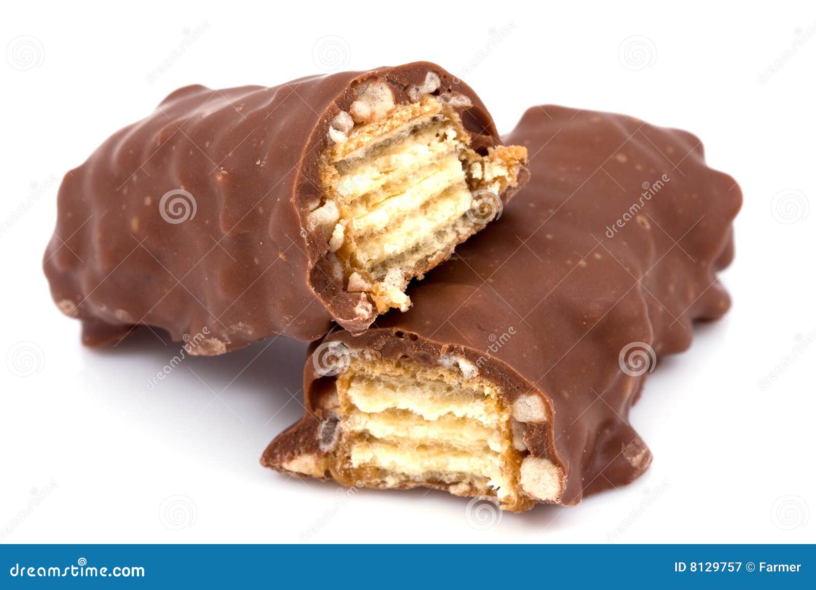 Chocolate bar isolated stock image. Image of addicted - 8129757