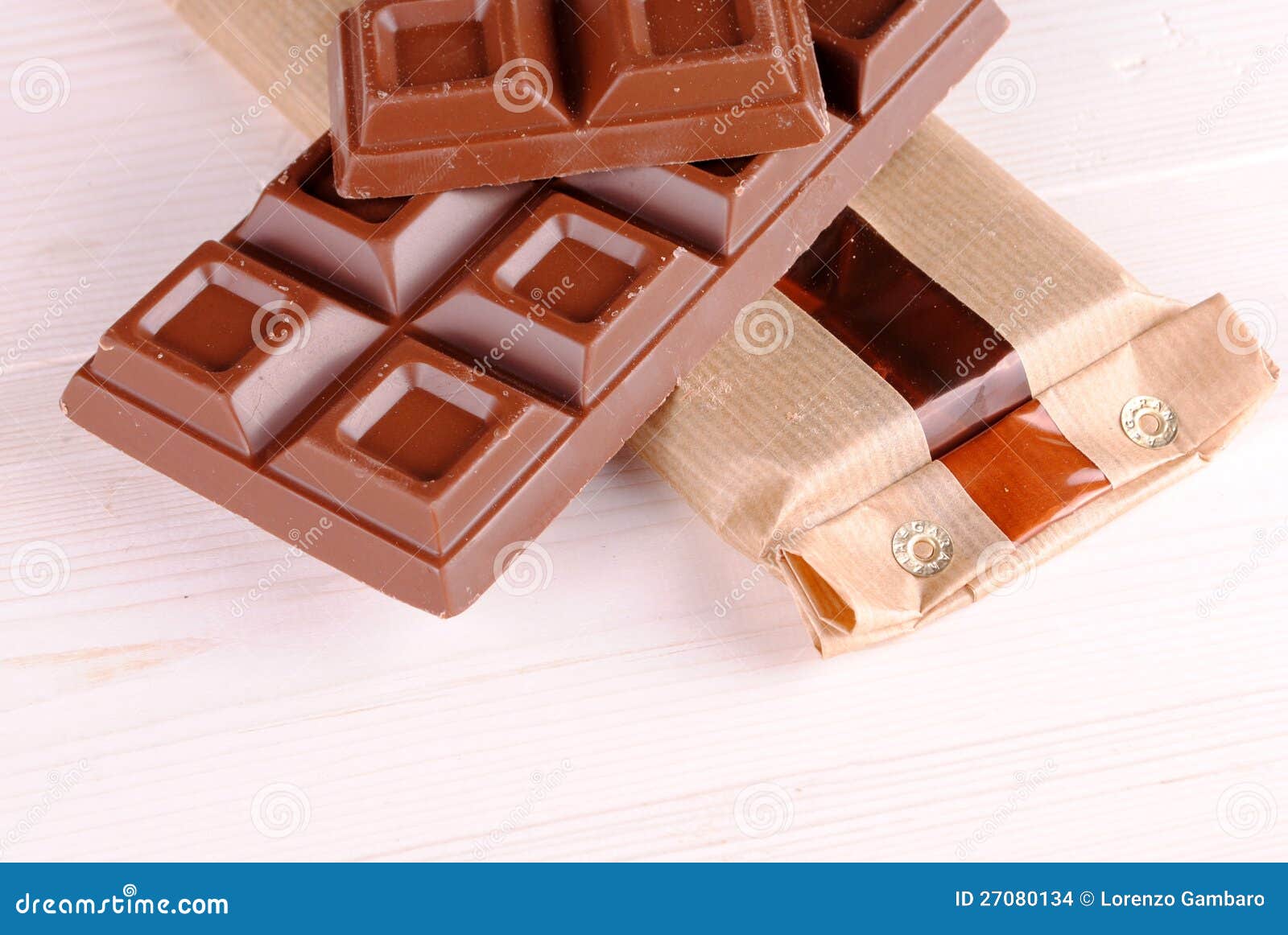 Chocolate bar and a packet stock photo. Image of pile - 27080134