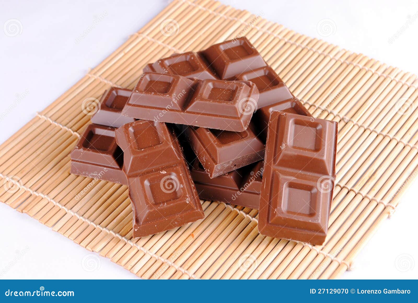 Chocolate bar and a packet stock photo. Image of ingredient - 27129070