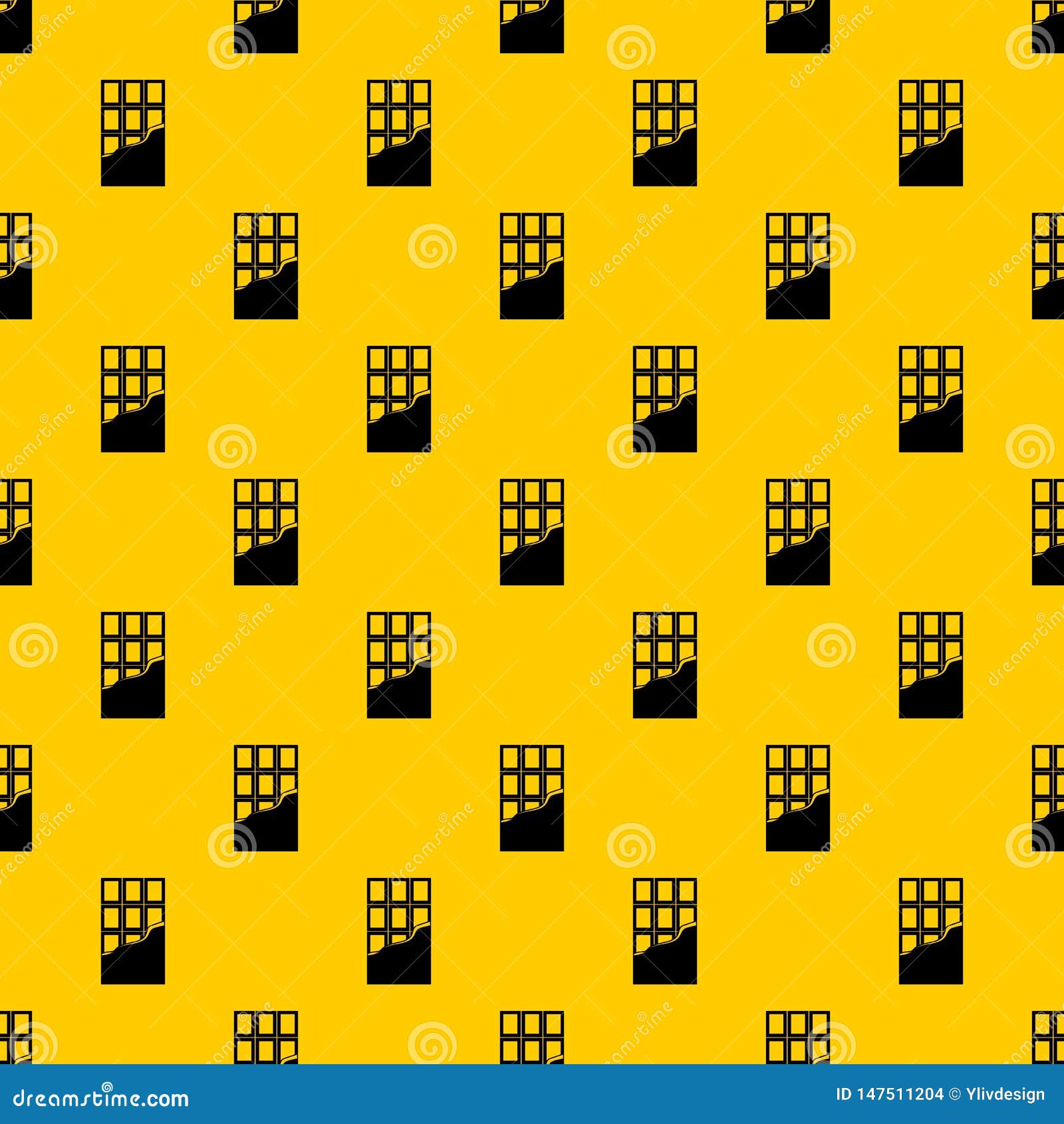 Chocolate Bar Pattern Vector Stock Vector - Illustration of delicious ...