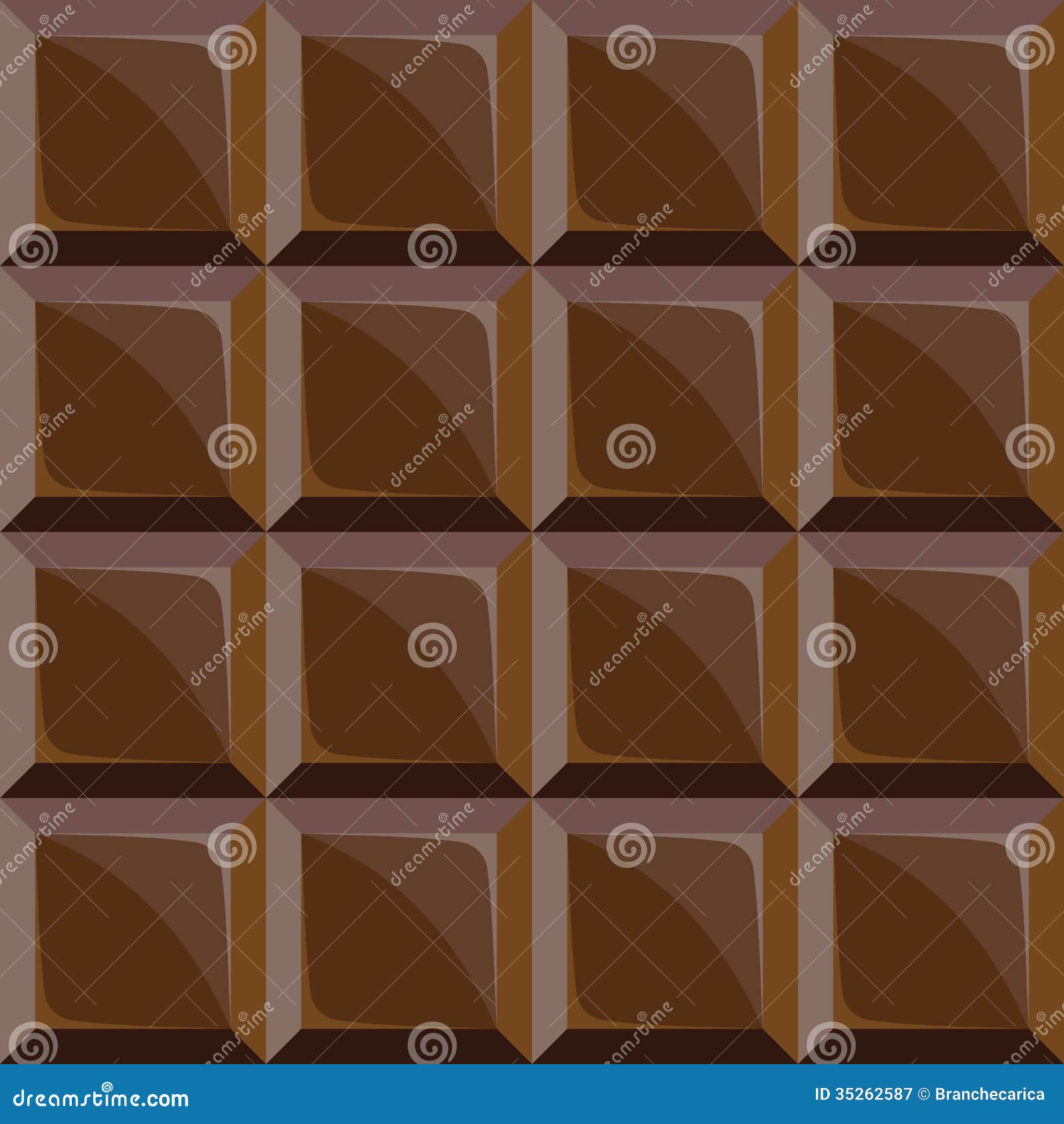Chocolate Bar Seamless Pattern Stock Vector - Illustration of design ...