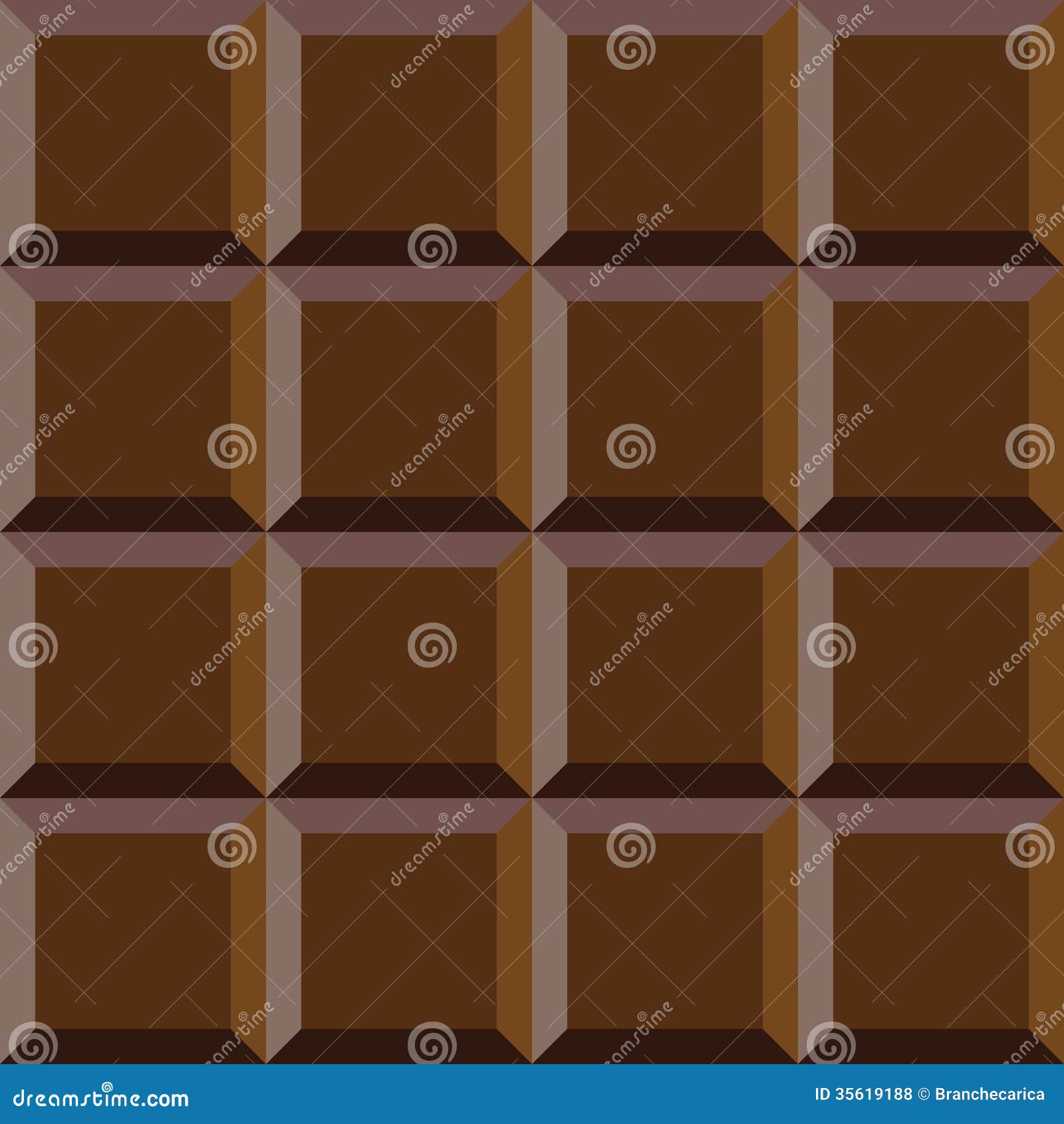 Chocolate Bar Seamless Pattern Stock Vector - Illustration of ...