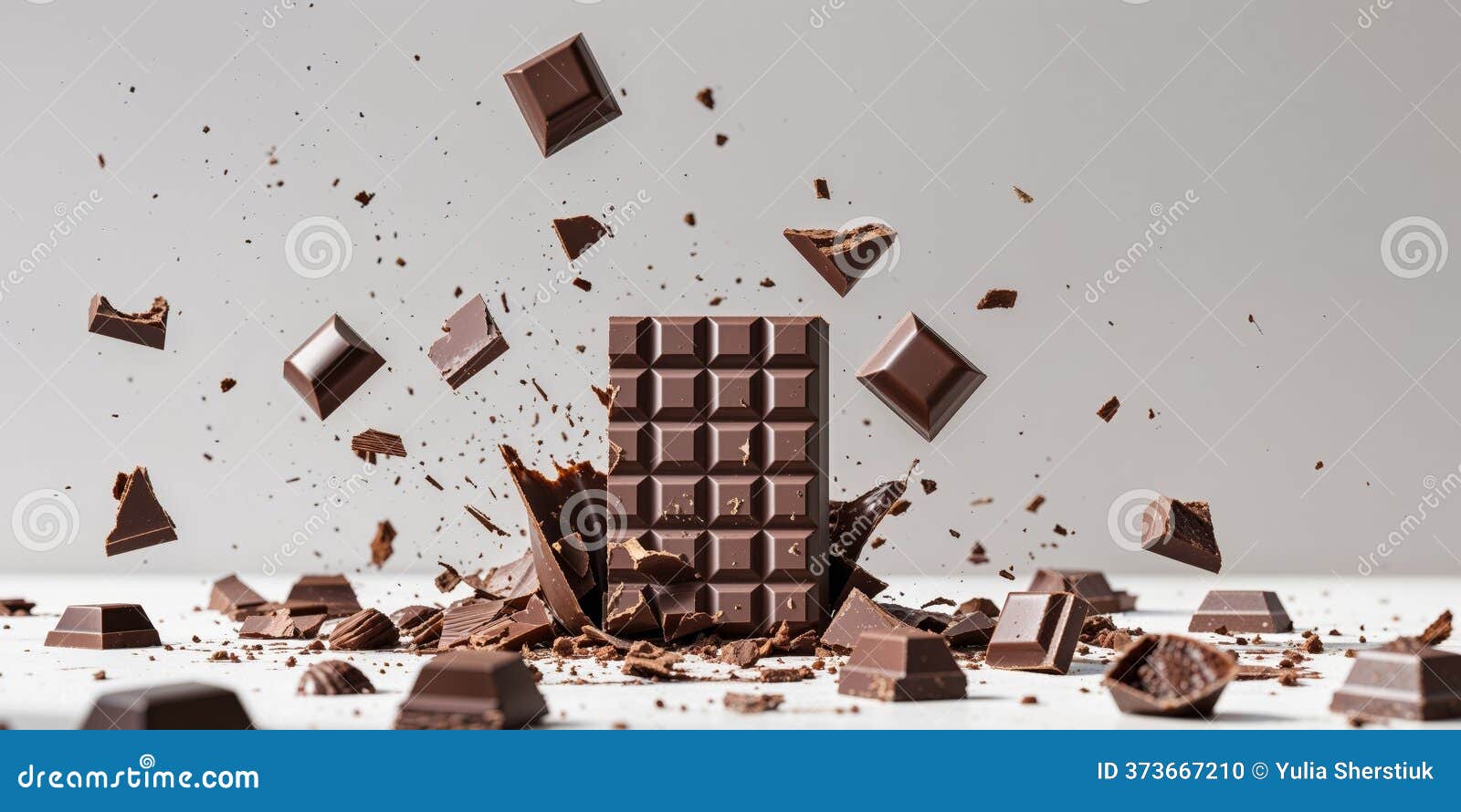 Smashed Chocolate Texture And Backdrop Stock Photography ...
