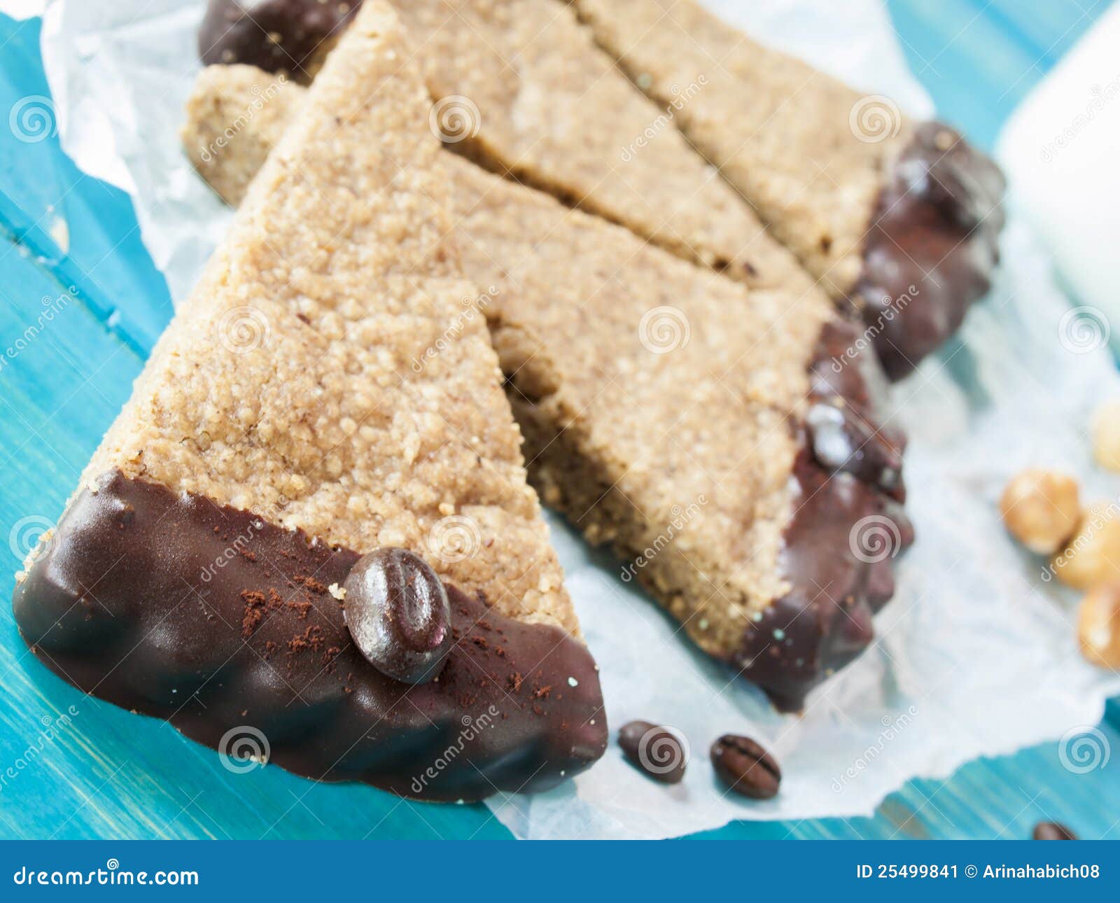 Chocolate bars stock image. Image of triangle, sweets - 25499841