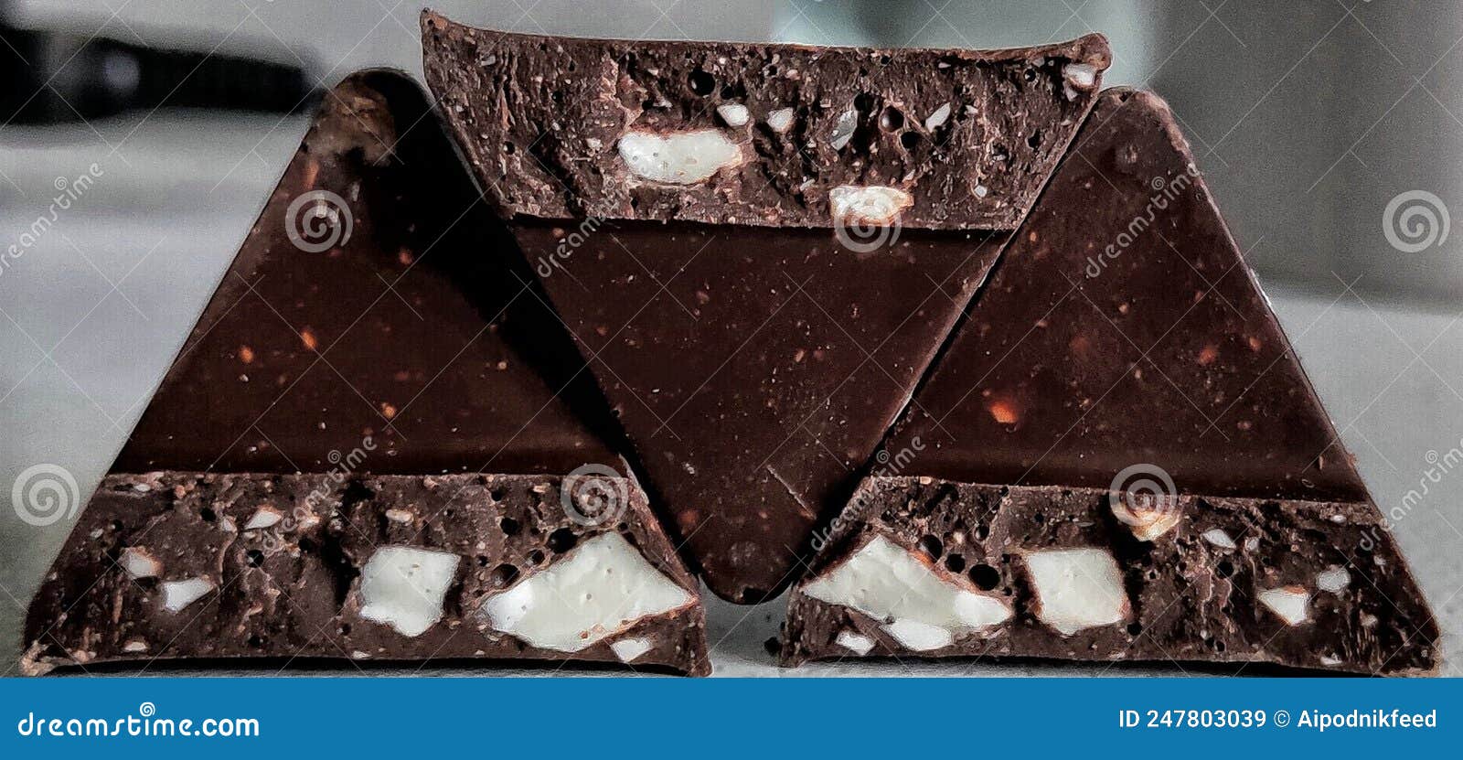 Chocolate Bars of Several Types Stock Image - Image of snack, cooked ...