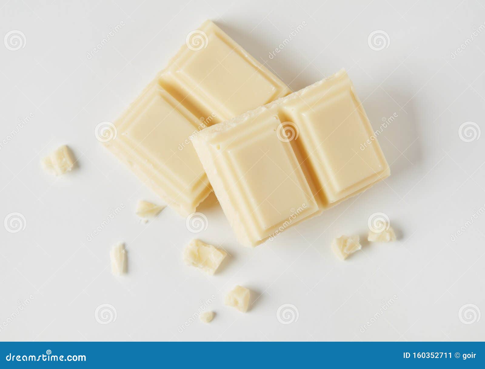 Chocolate bars on gray stock image. Image of ingredient - 160352711