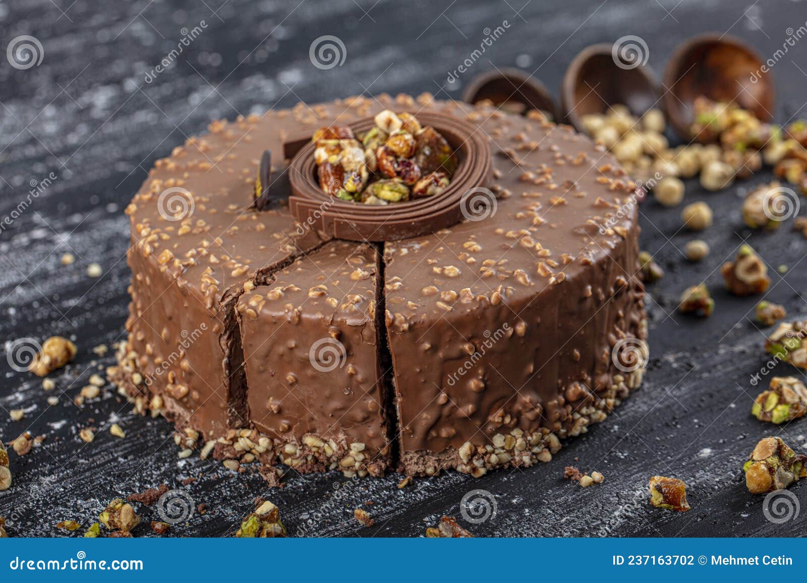Chocolate Birthday Cake with Croquant. Age Cakes Chocolate Caramel ...