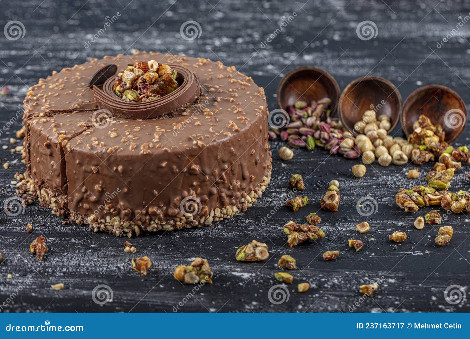 Chocolate Birthday Cake with Croquant. Age Cakes Chocolate Caramel ...
