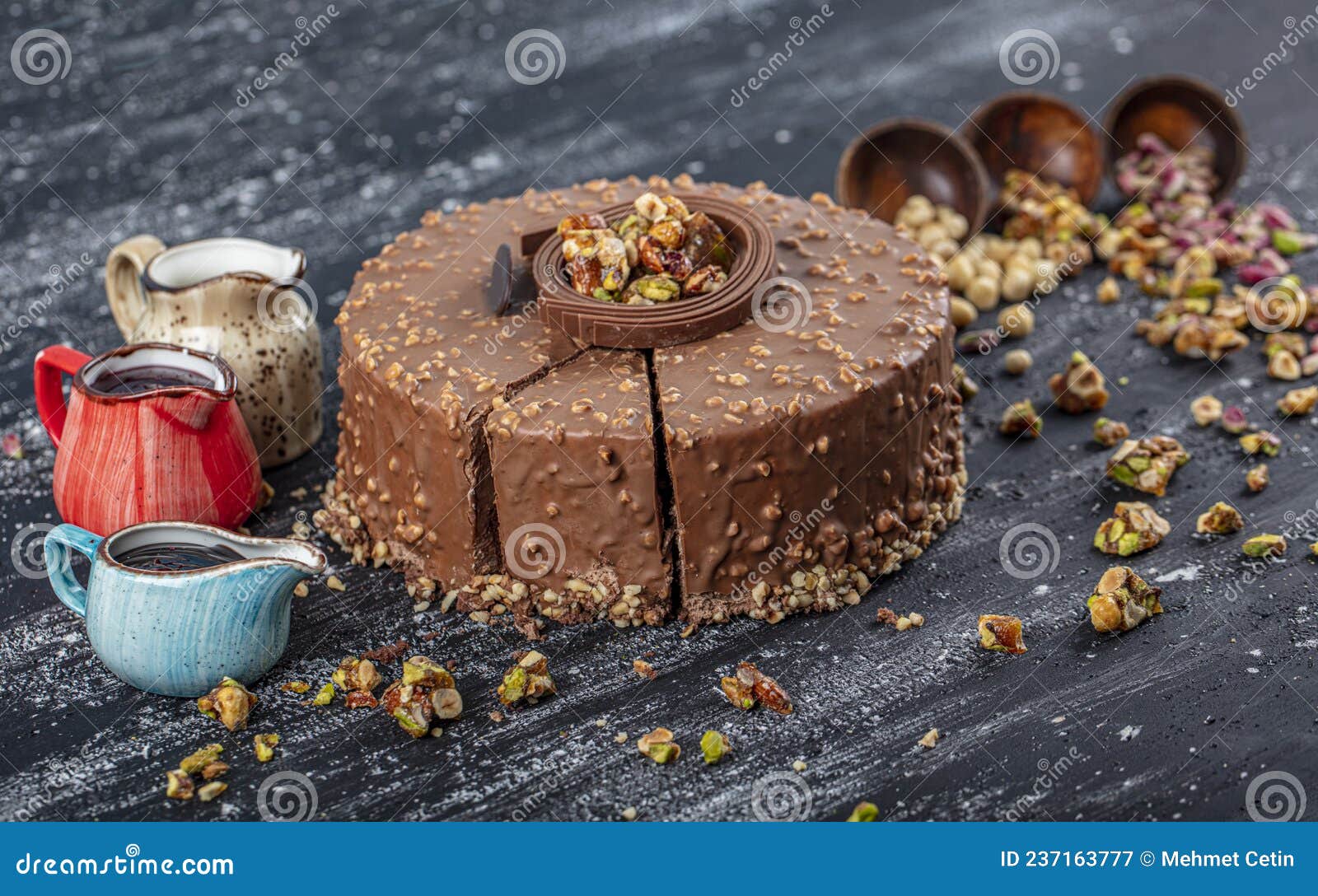 Chocolate Birthday Cake with Croquant. Age Cakes Chocolate Caramel ...