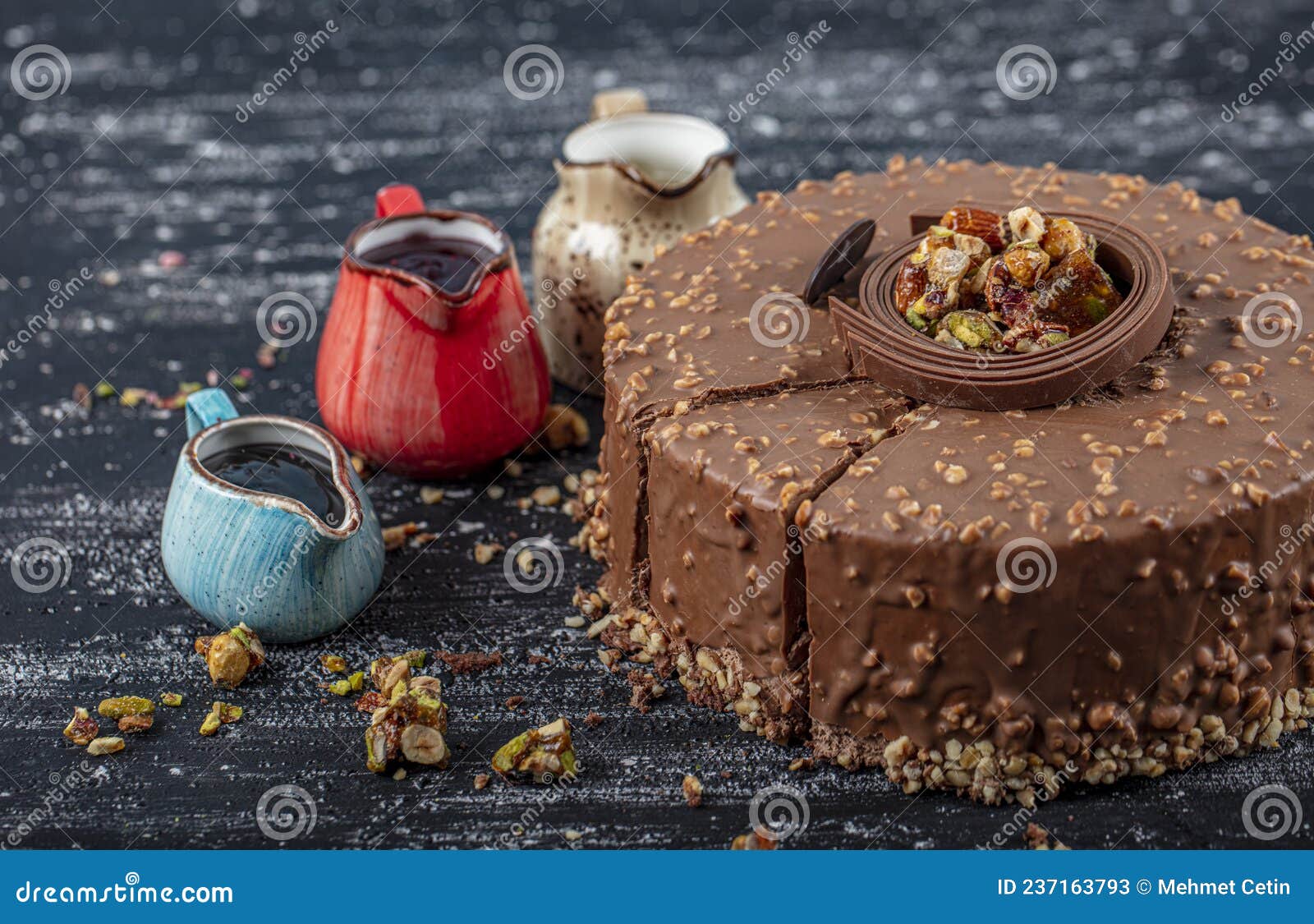 Chocolate Birthday Cake with Croquant. Age Cakes Chocolate Caramel ...
