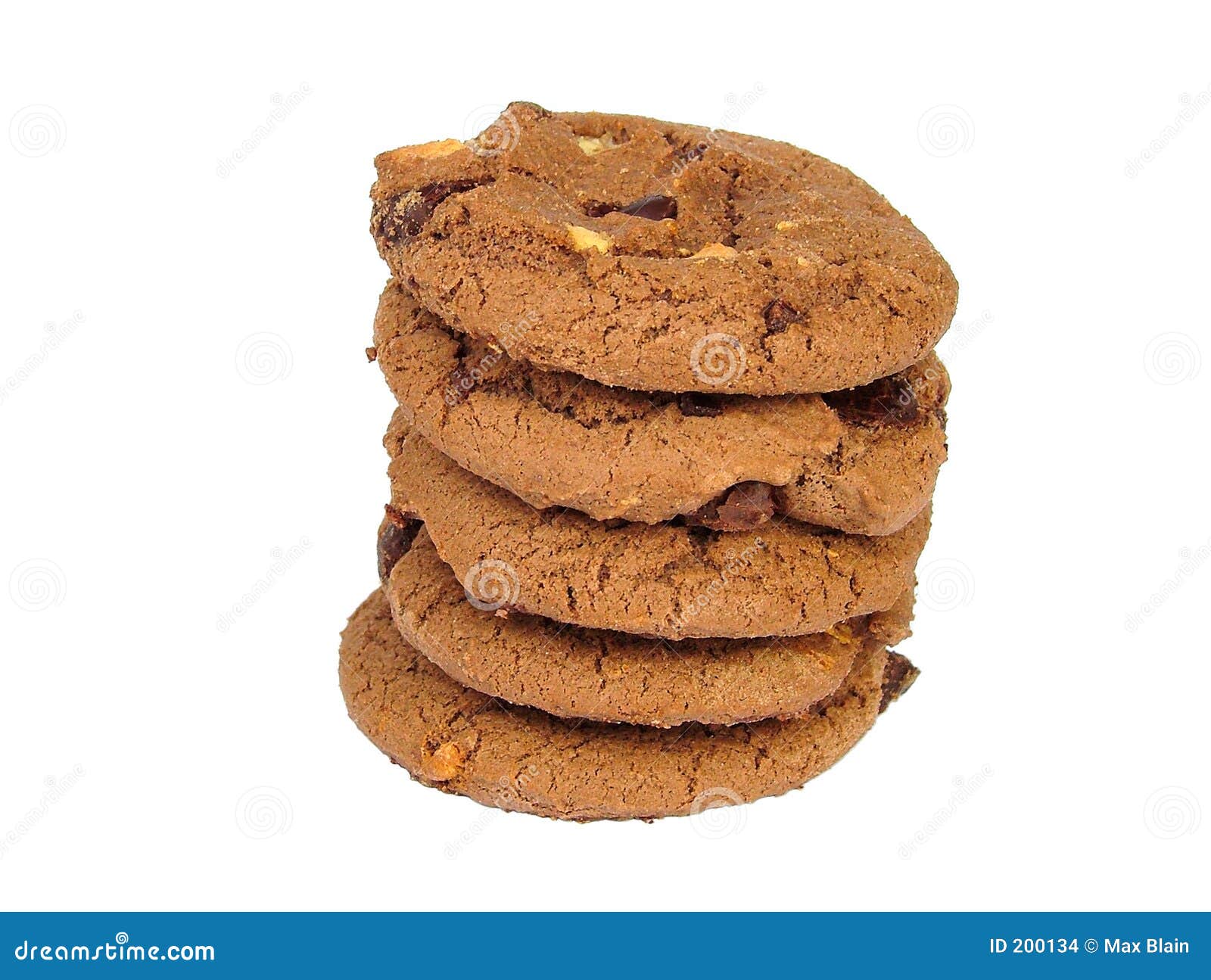 Chocolate biscuits stock photo. Image of chocolate, desserts - 200134