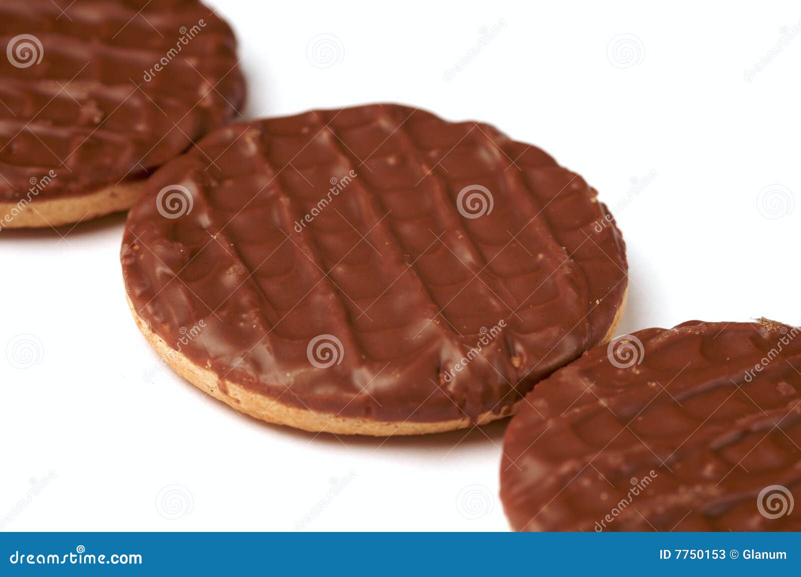 Chocolate biscuits stock image. Image of gourmet, calories - 7750153