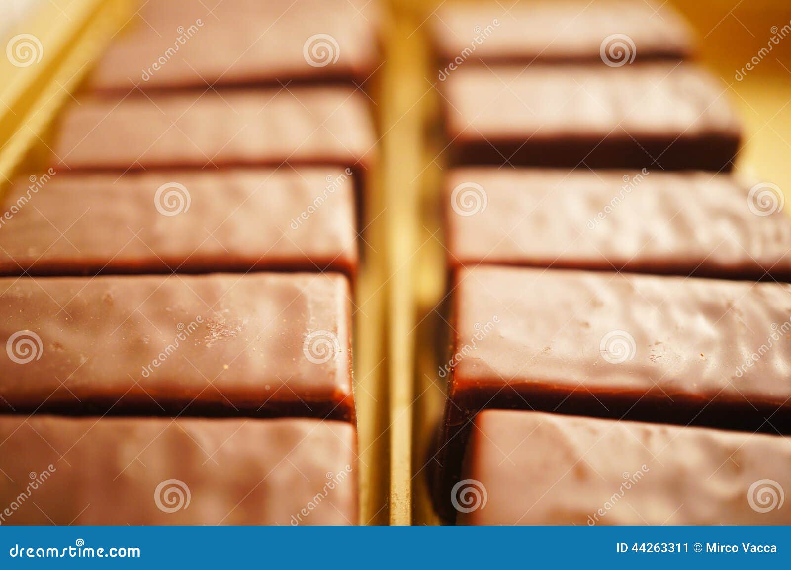 Chocolate blocks stock image. Image of snack, polish - 44263311