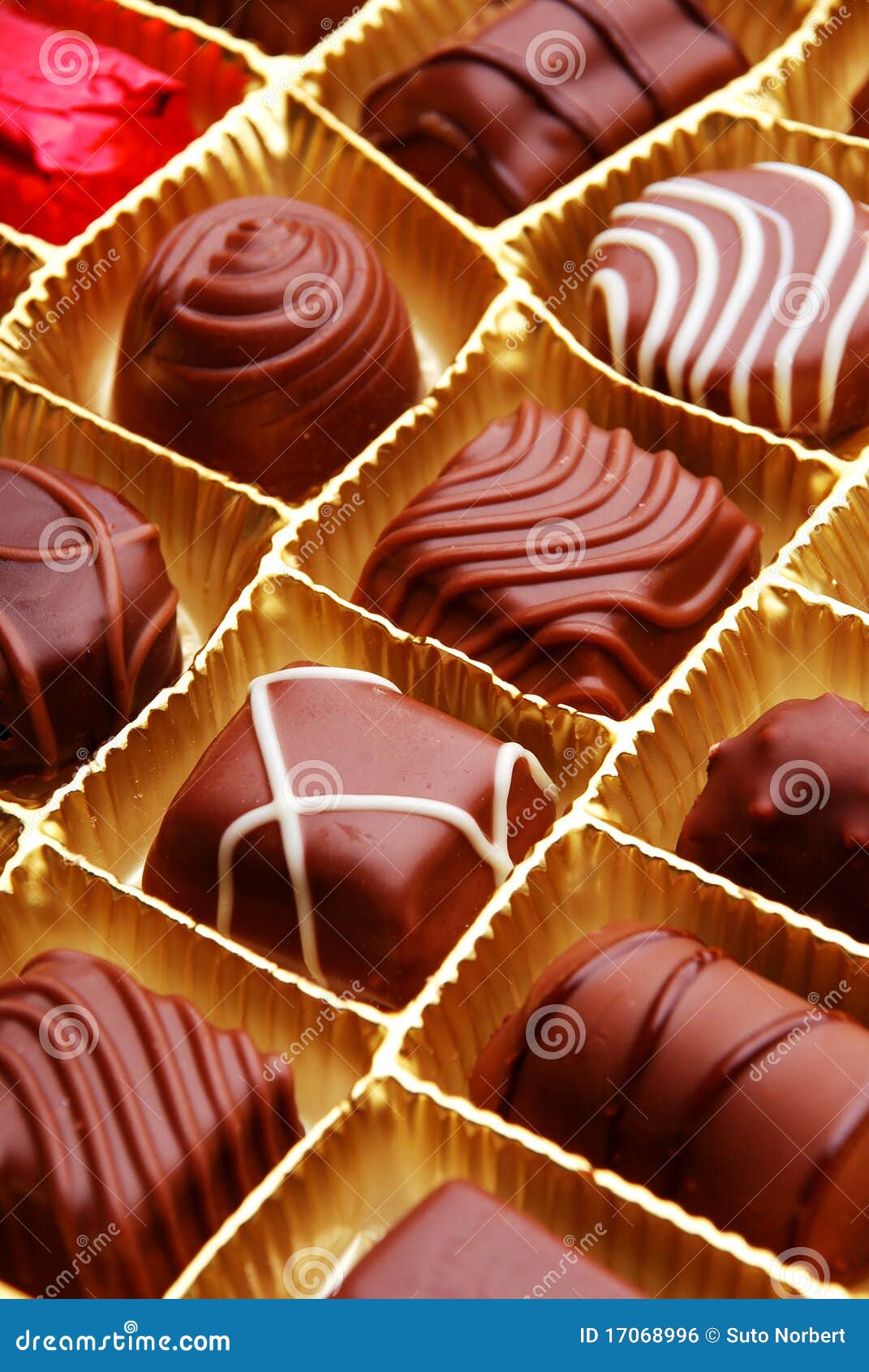 Chocolate bon bons stock photo. Image of cocoa, sugar - 17068996