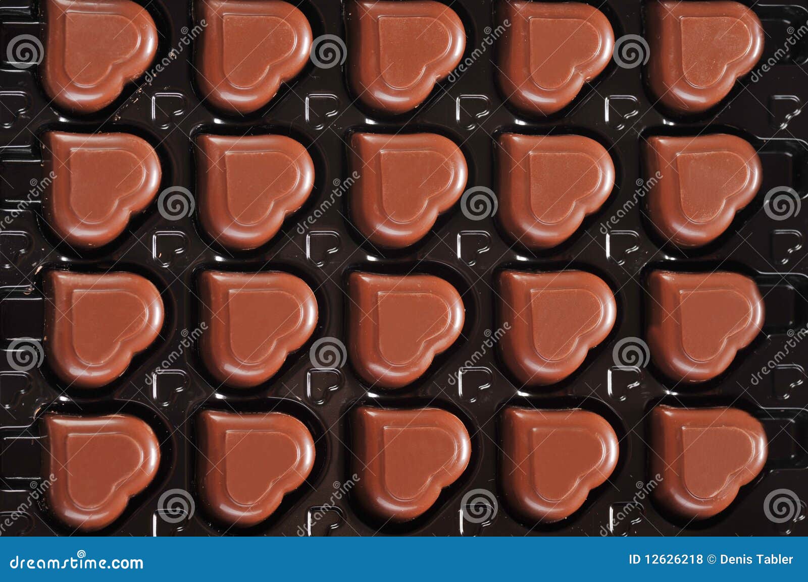 Chocolate in box stock photo. Image of refreshment, chocolate - 12626218