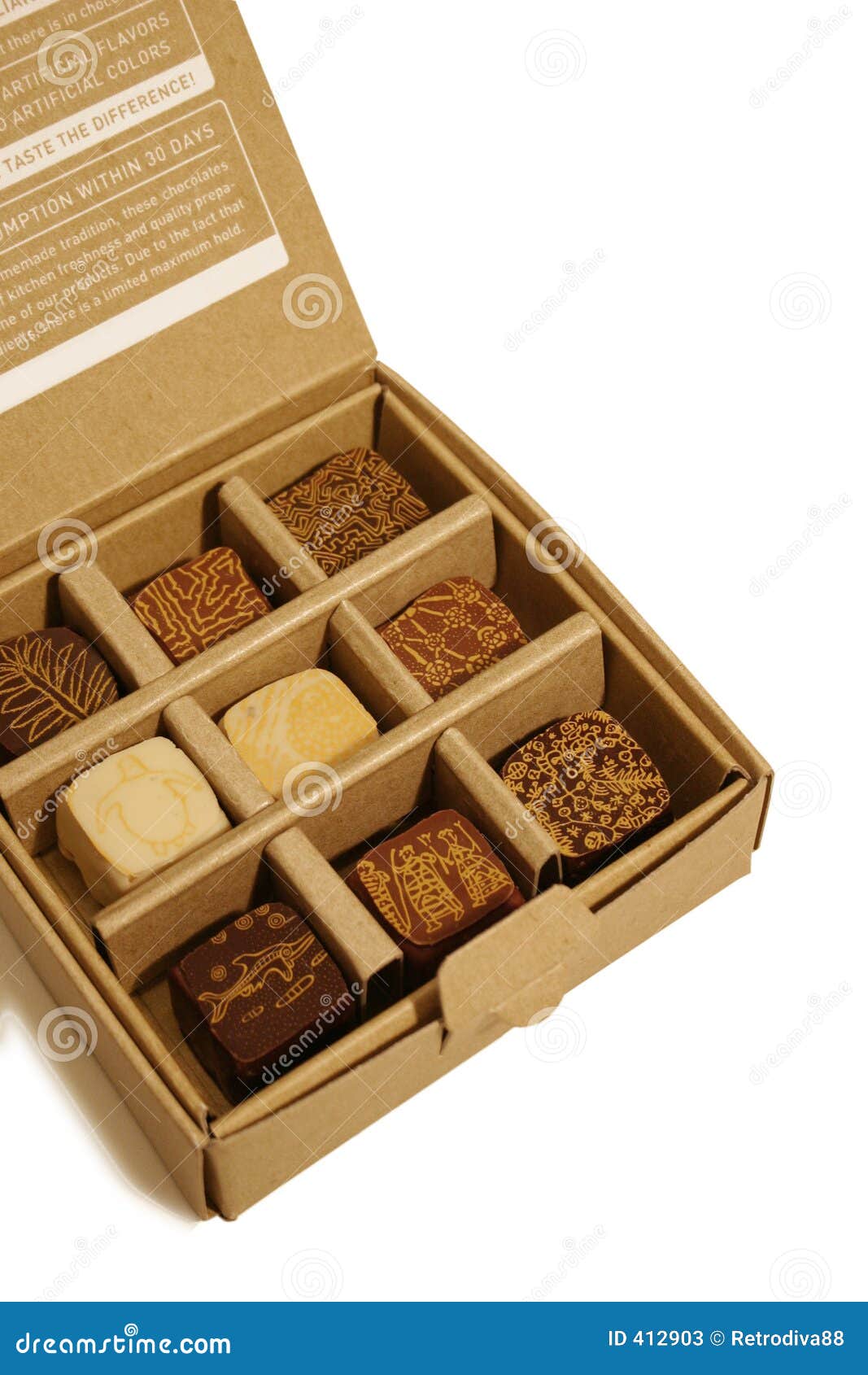 Chocolate Box stock image. Image of australian, dark, snacks - 412903