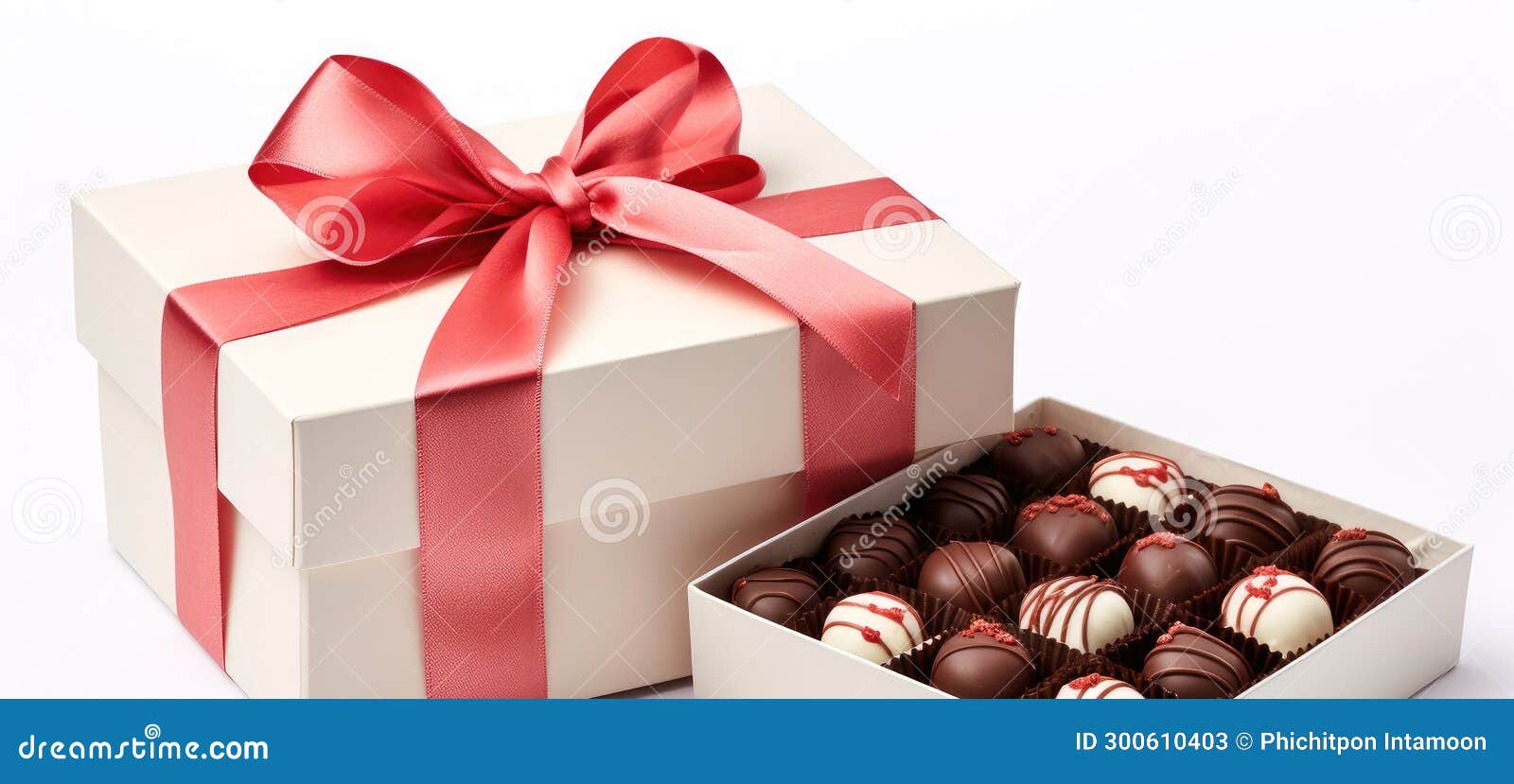 Chocolate Box. Coffee and Tea Break Time Stock Image - Image of holiday ...