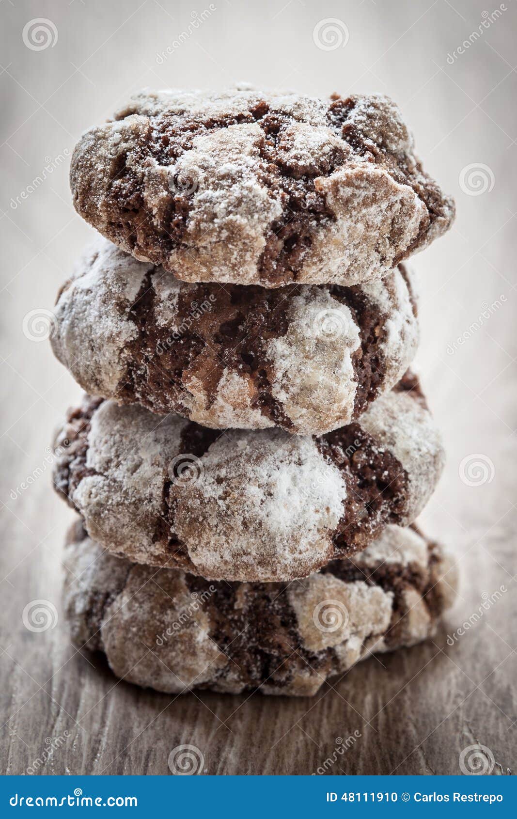 Chocolate break cookies stock photo. Image of tasty, background - 48111910