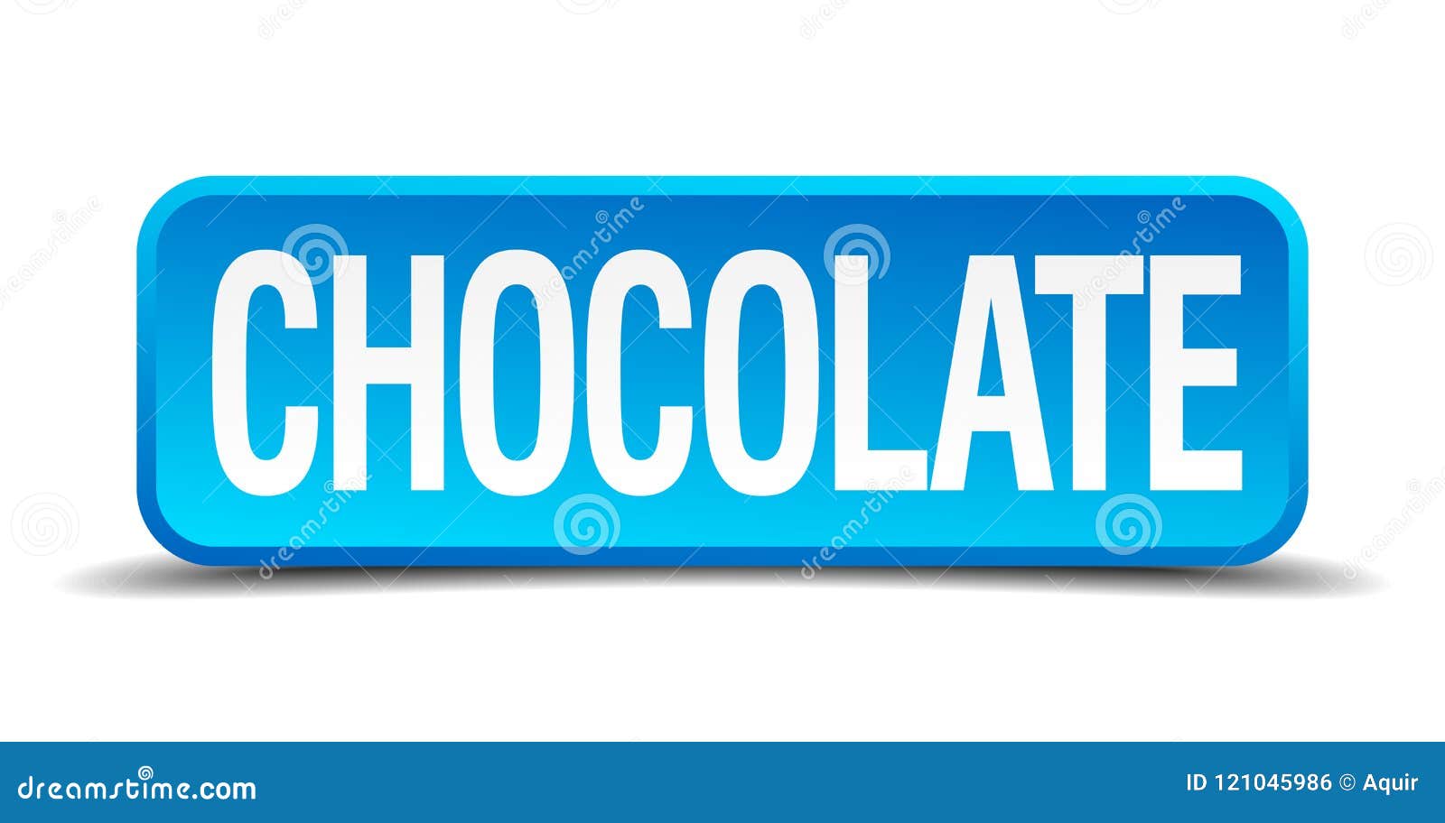 Chocolate button stock vector. Illustration of delicious - 121045986