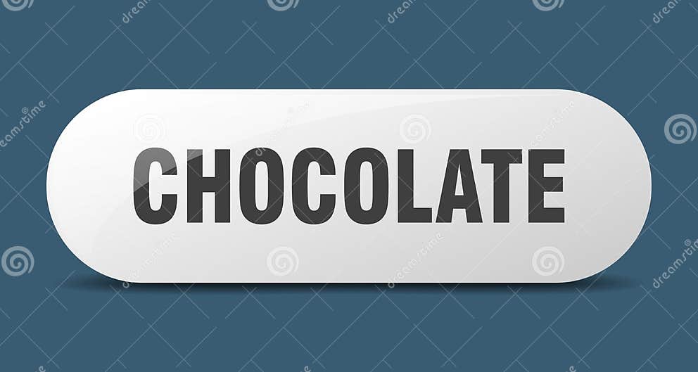 Chocolate Button. Chocolate Sign. Key. Push Button Stock Vector ...